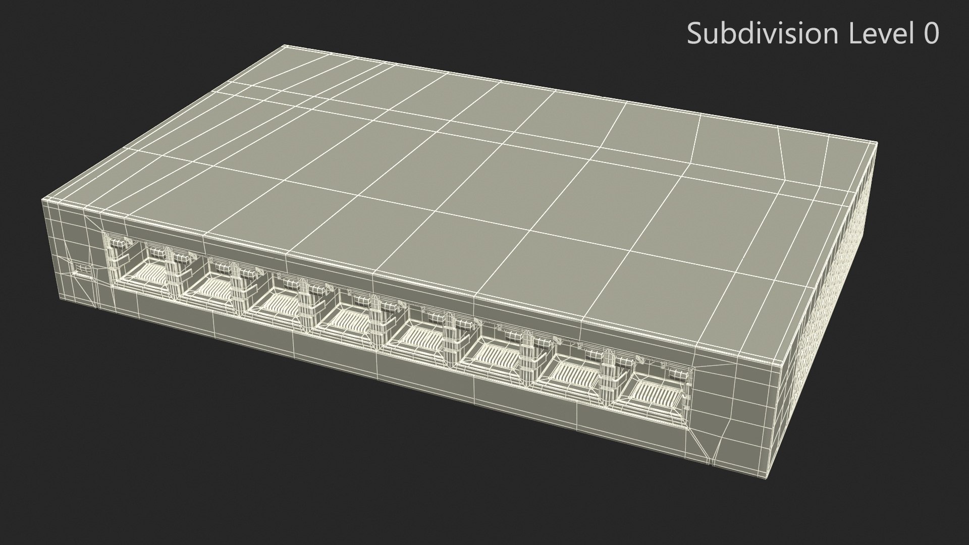 Gigabit Network Switch Black 3D Model - TurboSquid 2220938