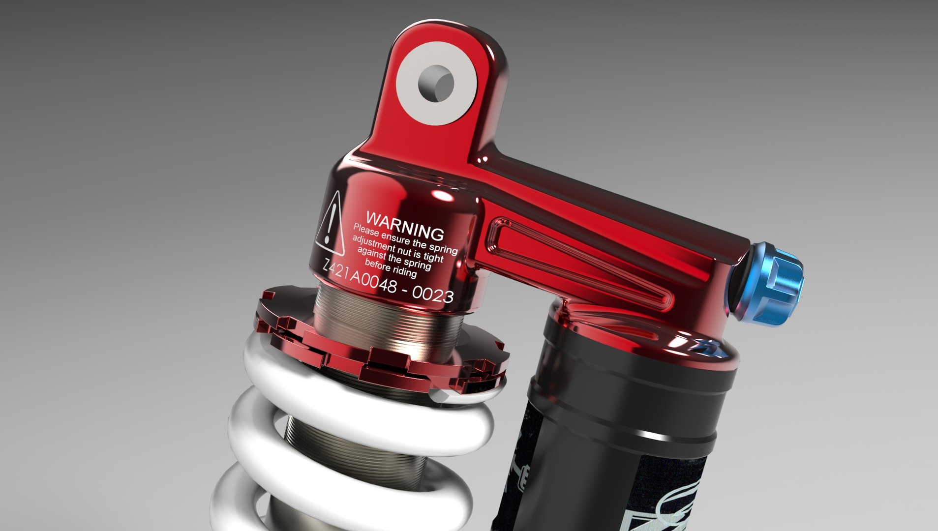 Bfa51rc Rear Shock 3d 3ds