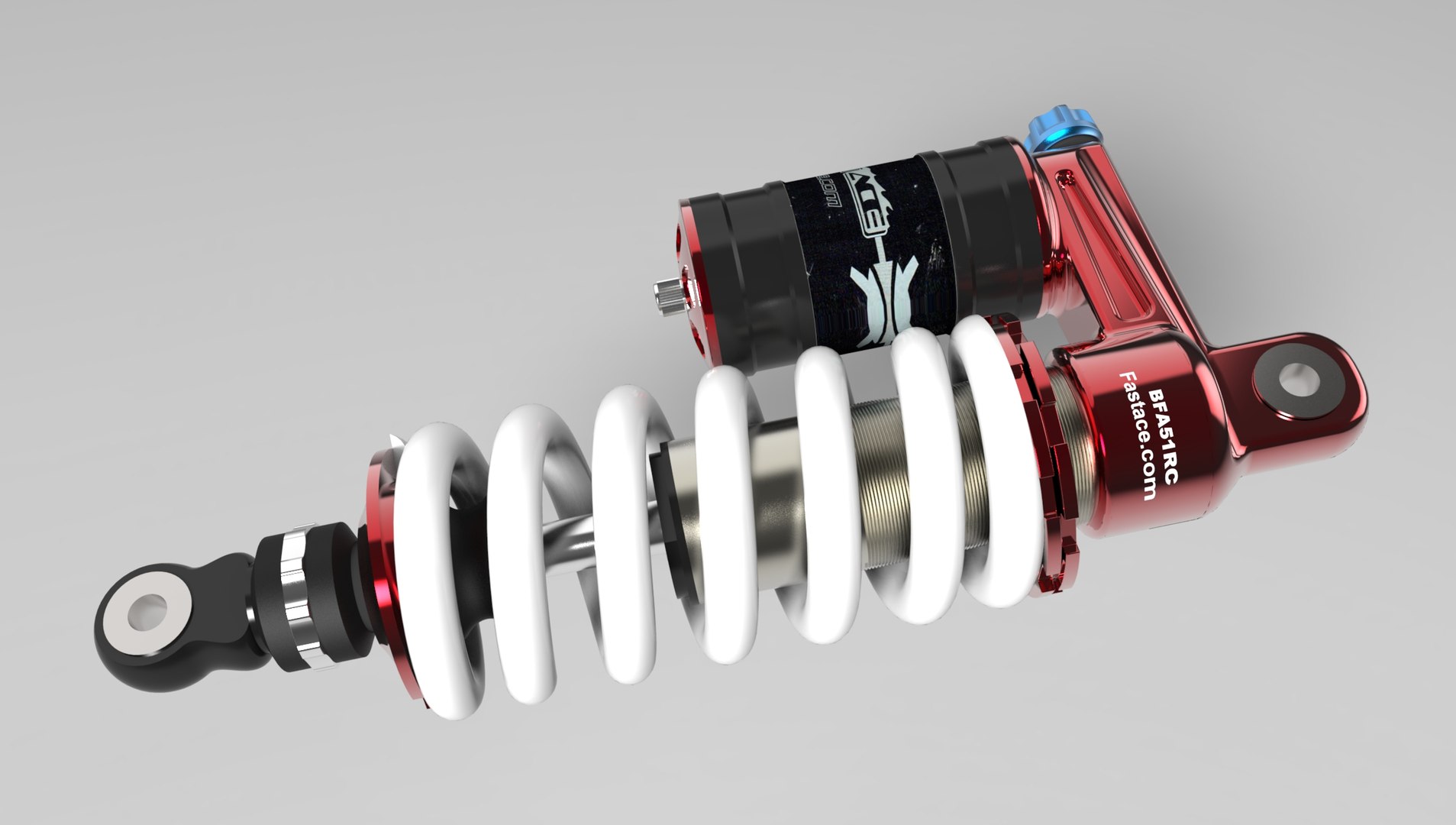 Bfa51rc Rear Shock 3d 3ds