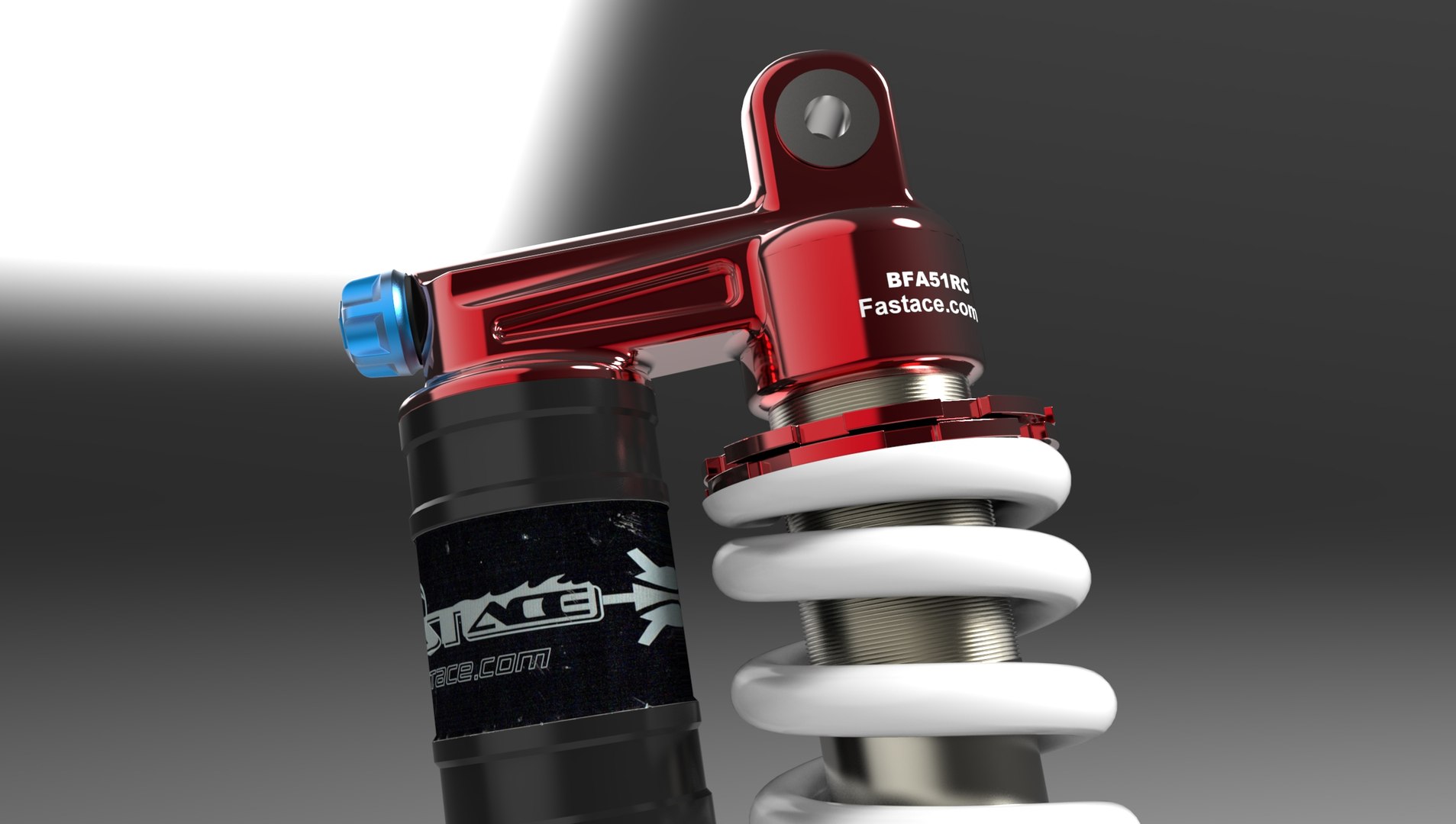 Bfa51rc Rear Shock 3d 3ds