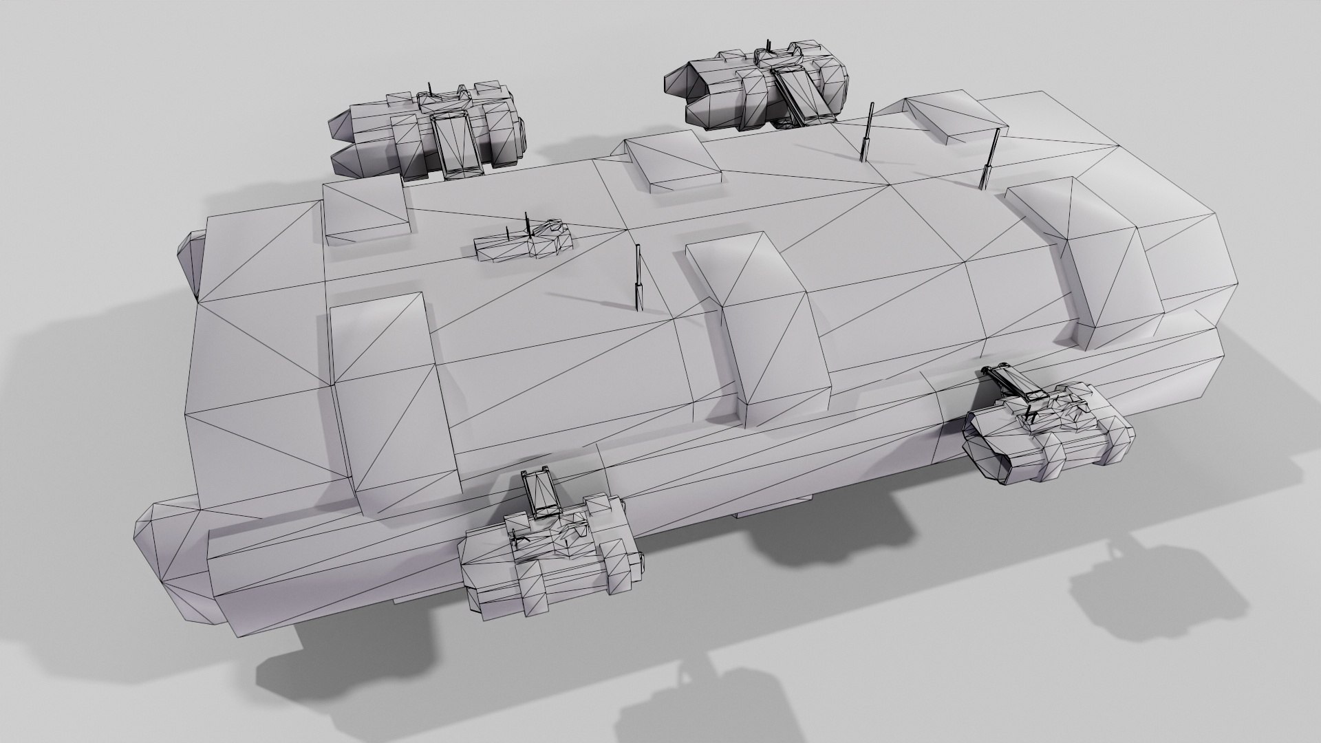 3D Sci-fi space yard - TurboSquid 2178457