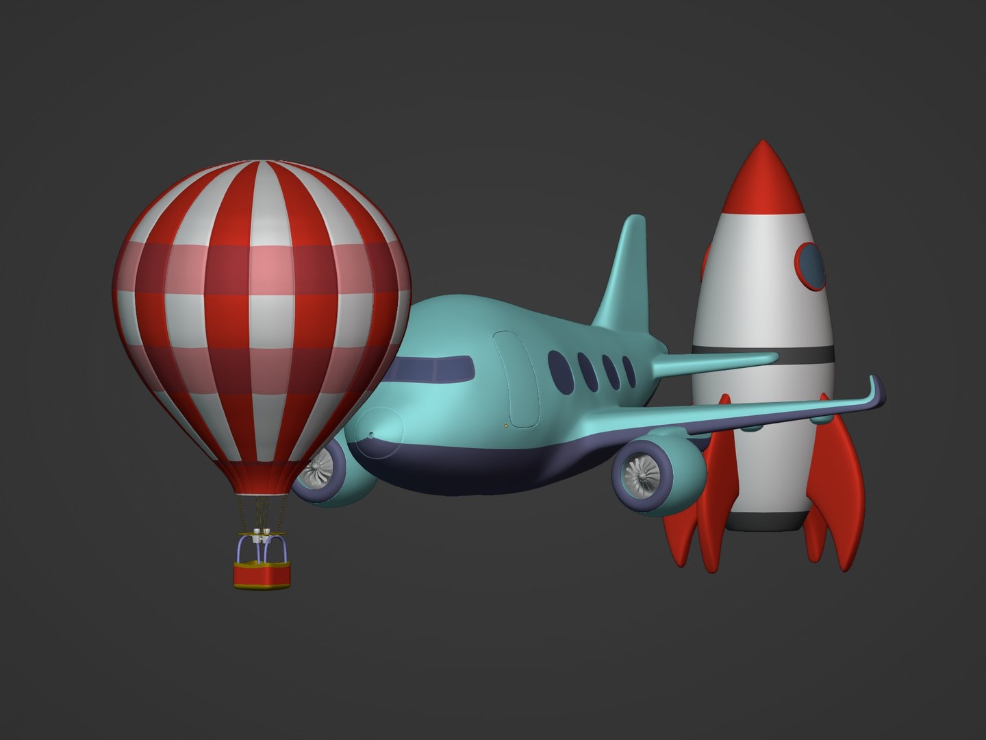 Cartoon Aircraft Pack 3D - TurboSquid 1848847