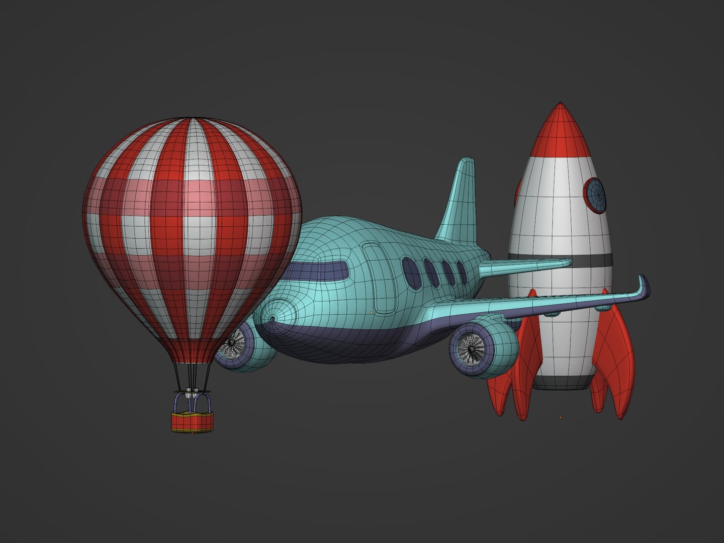 Cartoon Aircraft Pack 3D - TurboSquid 1848847