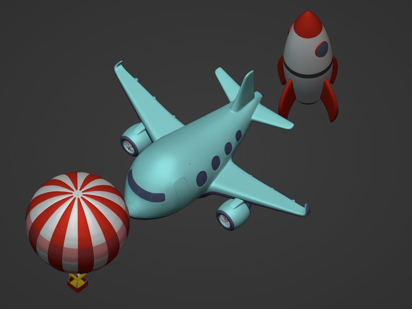 Cartoon Aircraft Pack 3D - TurboSquid 1848847