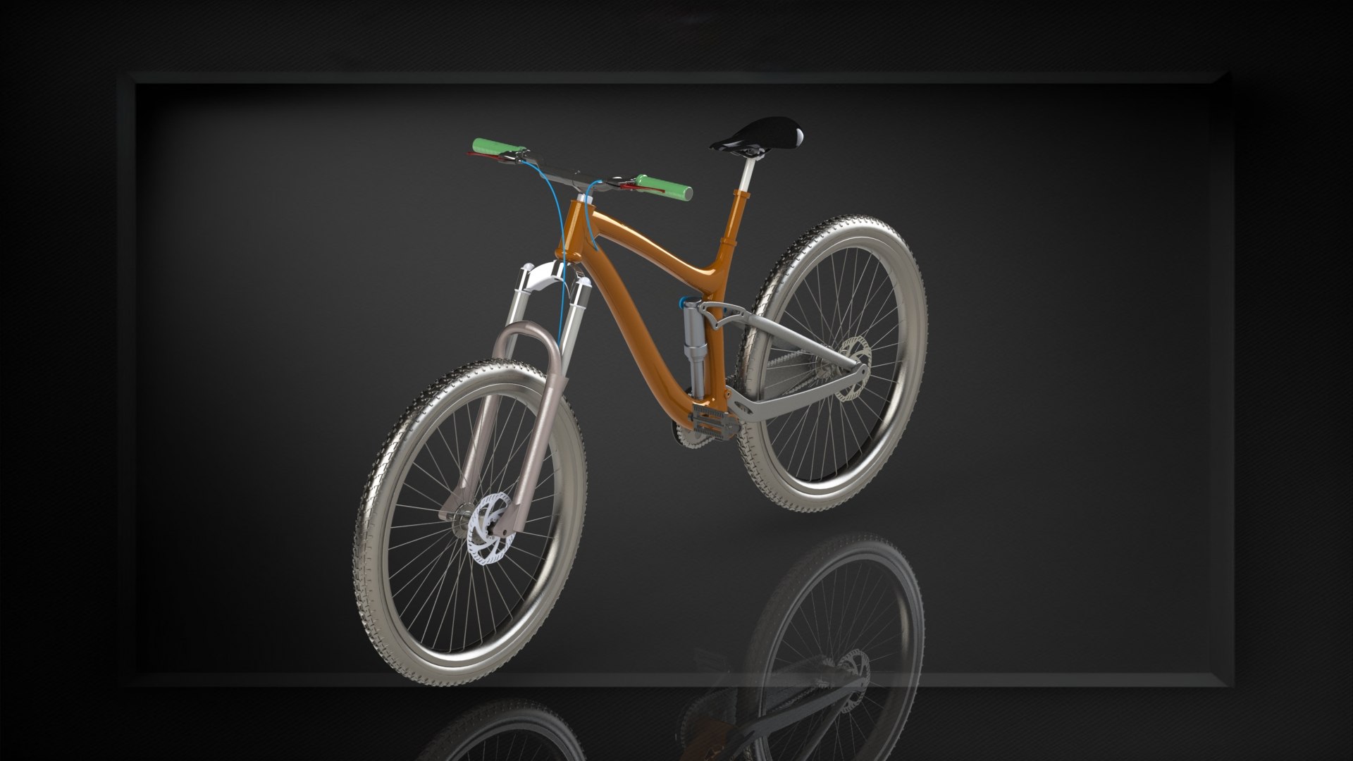 Aesthetic Bicycle 3D Model - TurboSquid 2369559