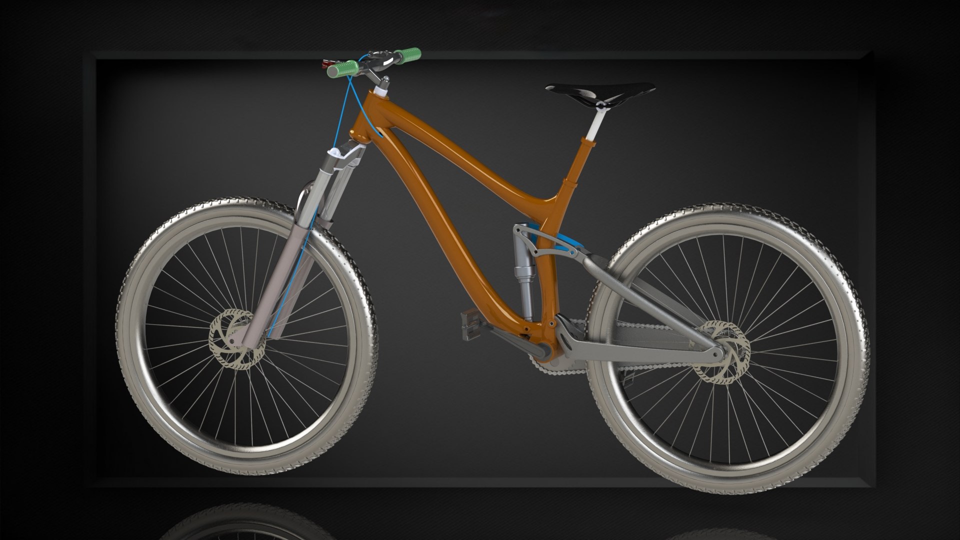 Aesthetic Bicycle 3D Model - TurboSquid 2369559