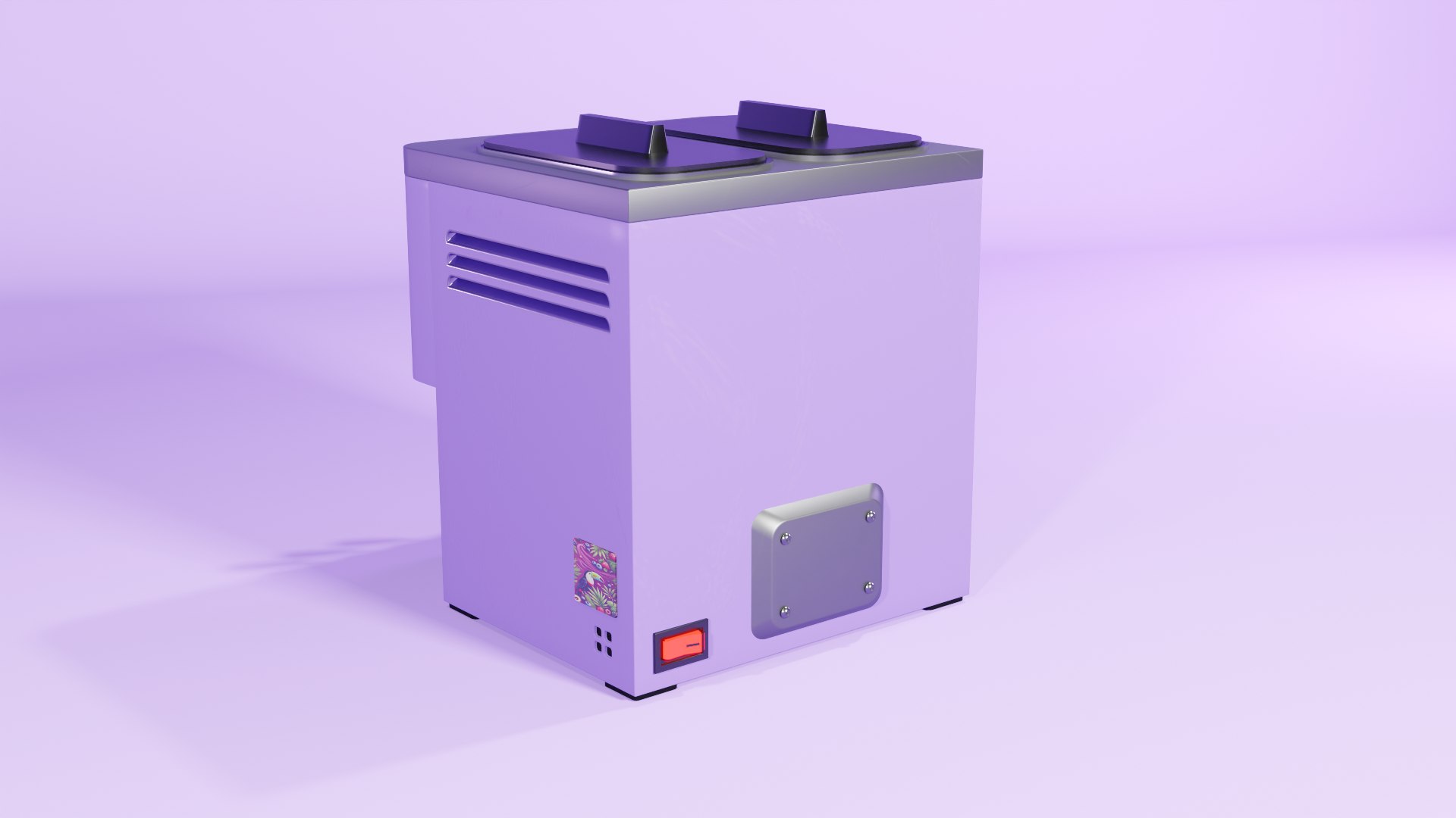 Acai Machine 3D Model - TurboSquid 2362011