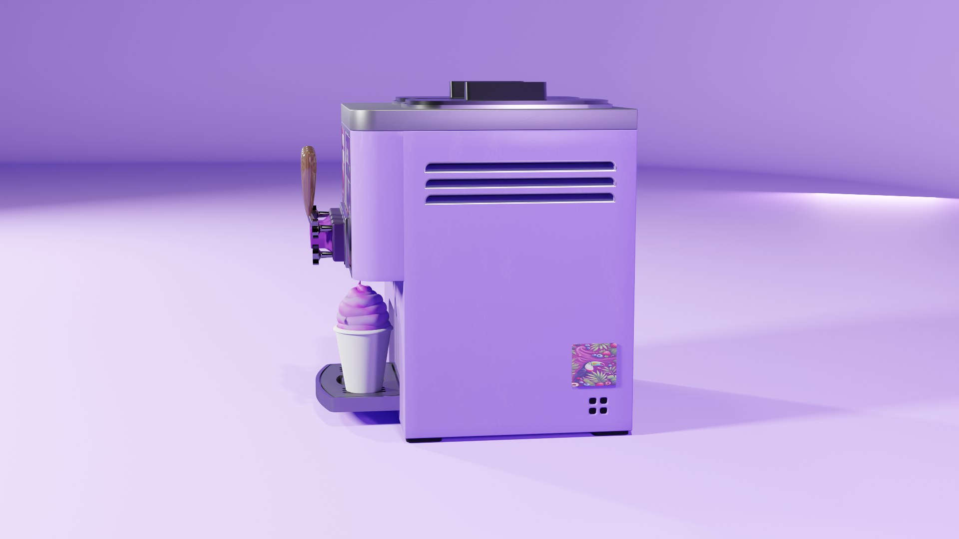 Acai Machine 3D Model - TurboSquid 2362011
