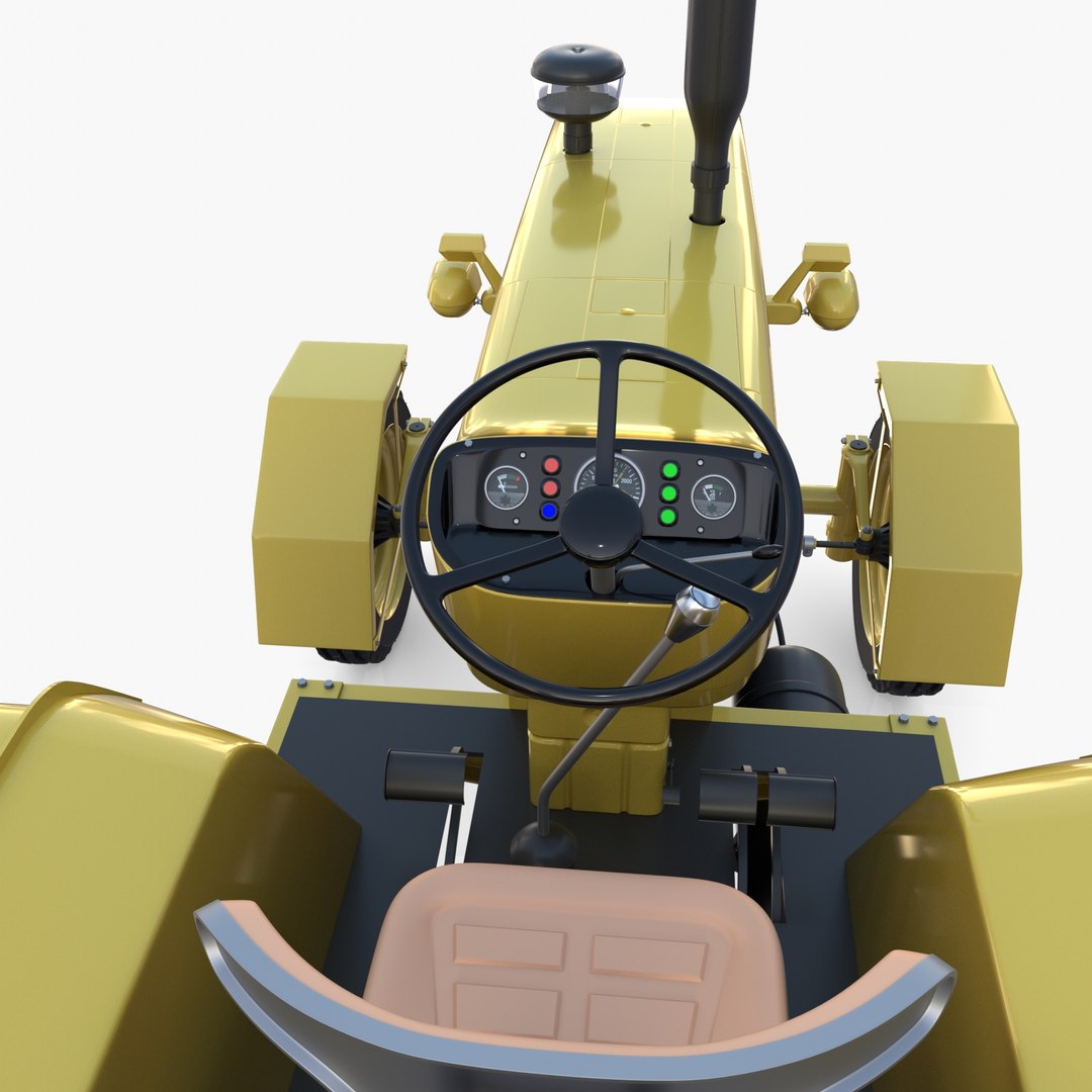 Generic Tractor V2 3D - TurboSquid 1882992