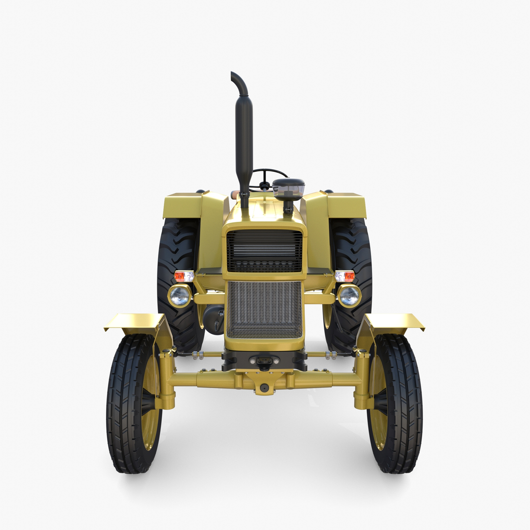Generic Tractor V2 3D - TurboSquid 1882992