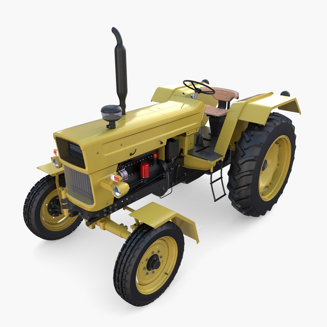Generic Tractor v2 3D - TurboSquid 1882992