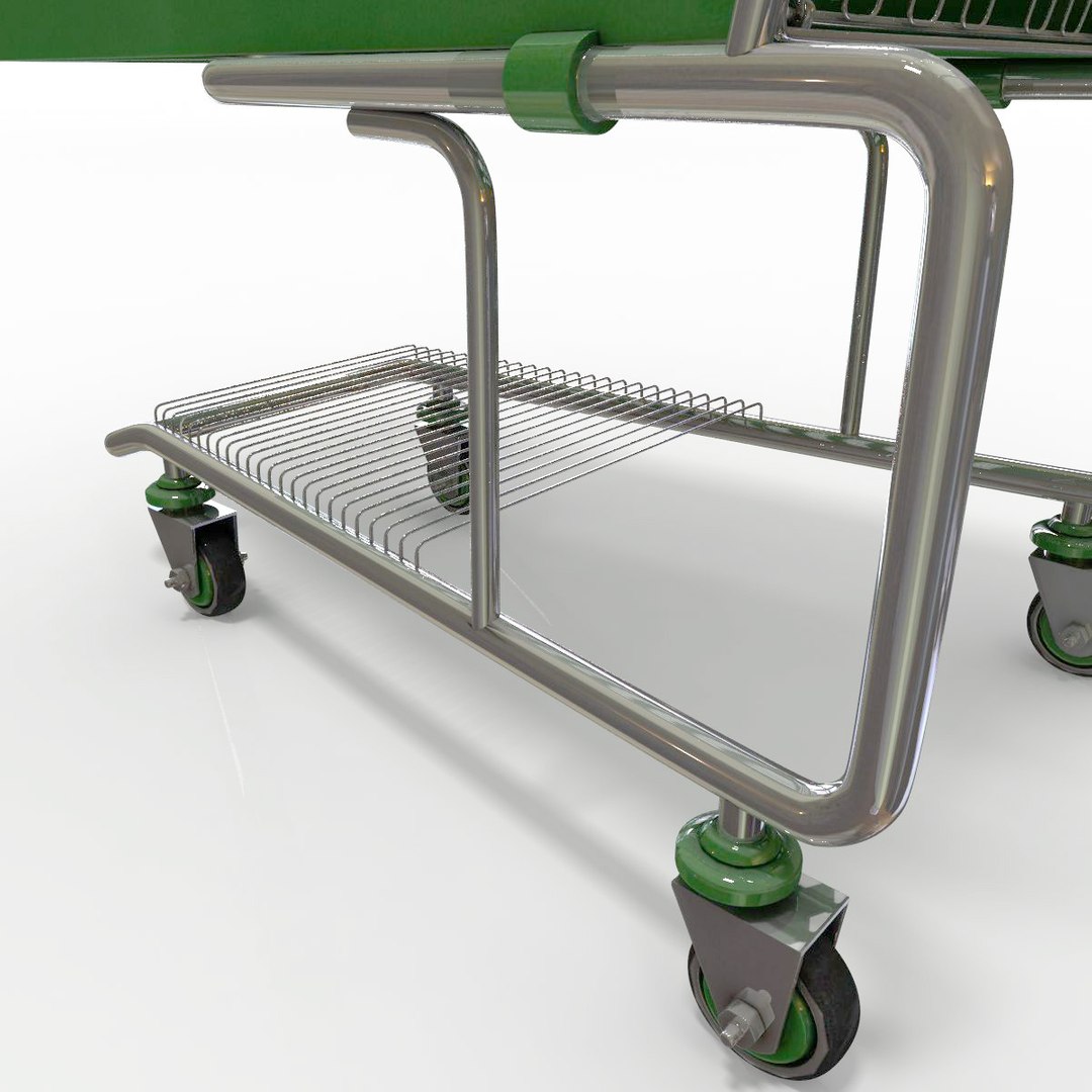 Max Supermarket Trolley V4