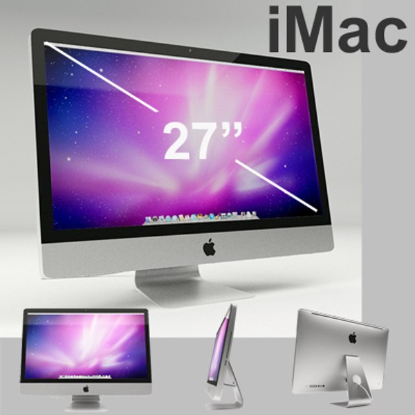 imac monitor 3d 3ds
