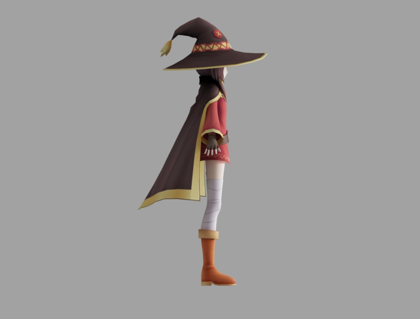 Megumin Girl 3D Model - TurboSquid 1477776