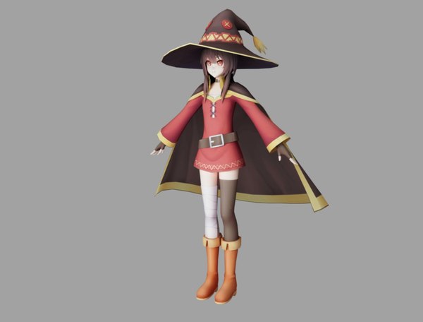 3D Megumin Models | TurboSquid