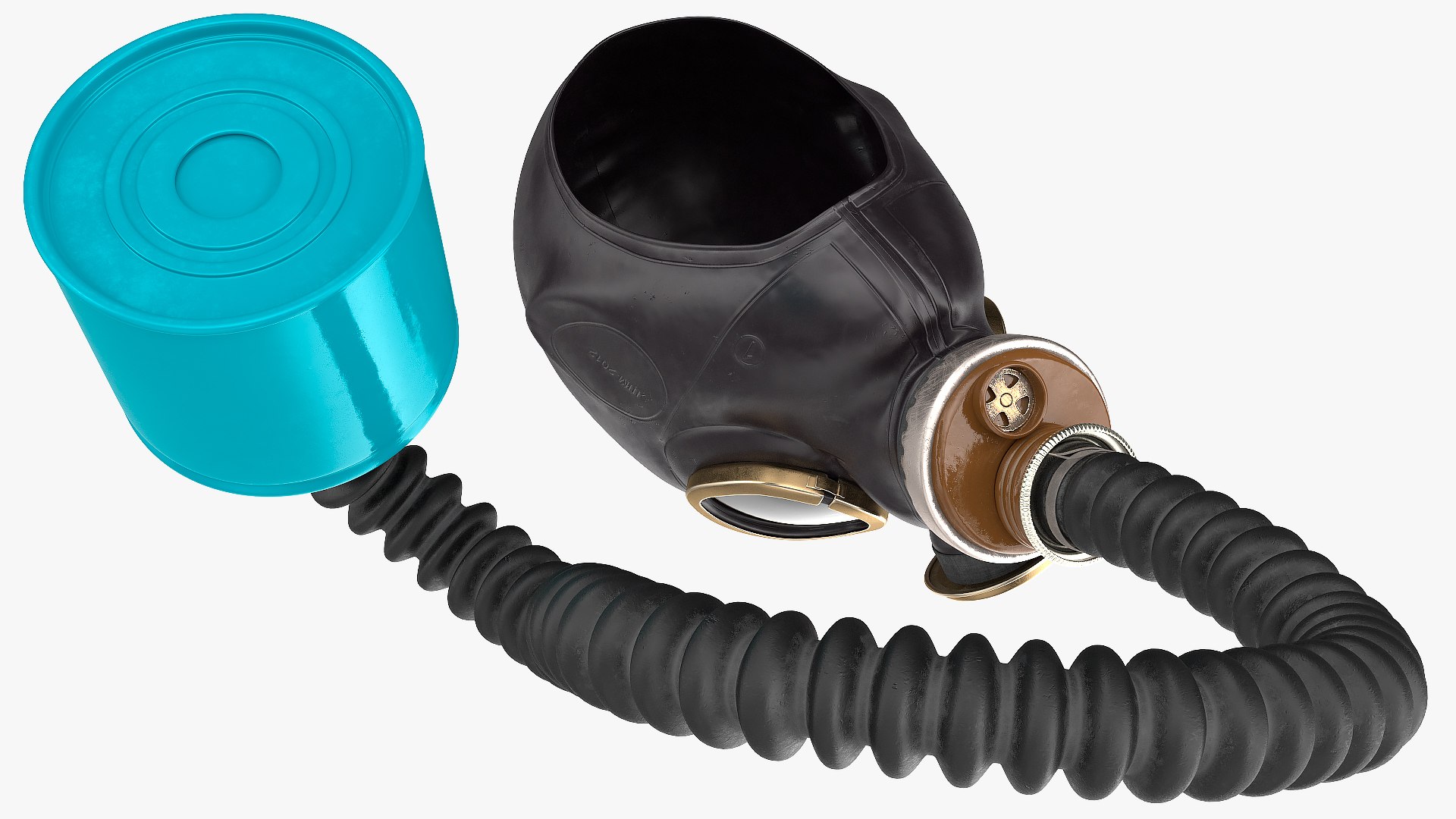Gas Mask Gp5 Long Model - TurboSquid 1603682