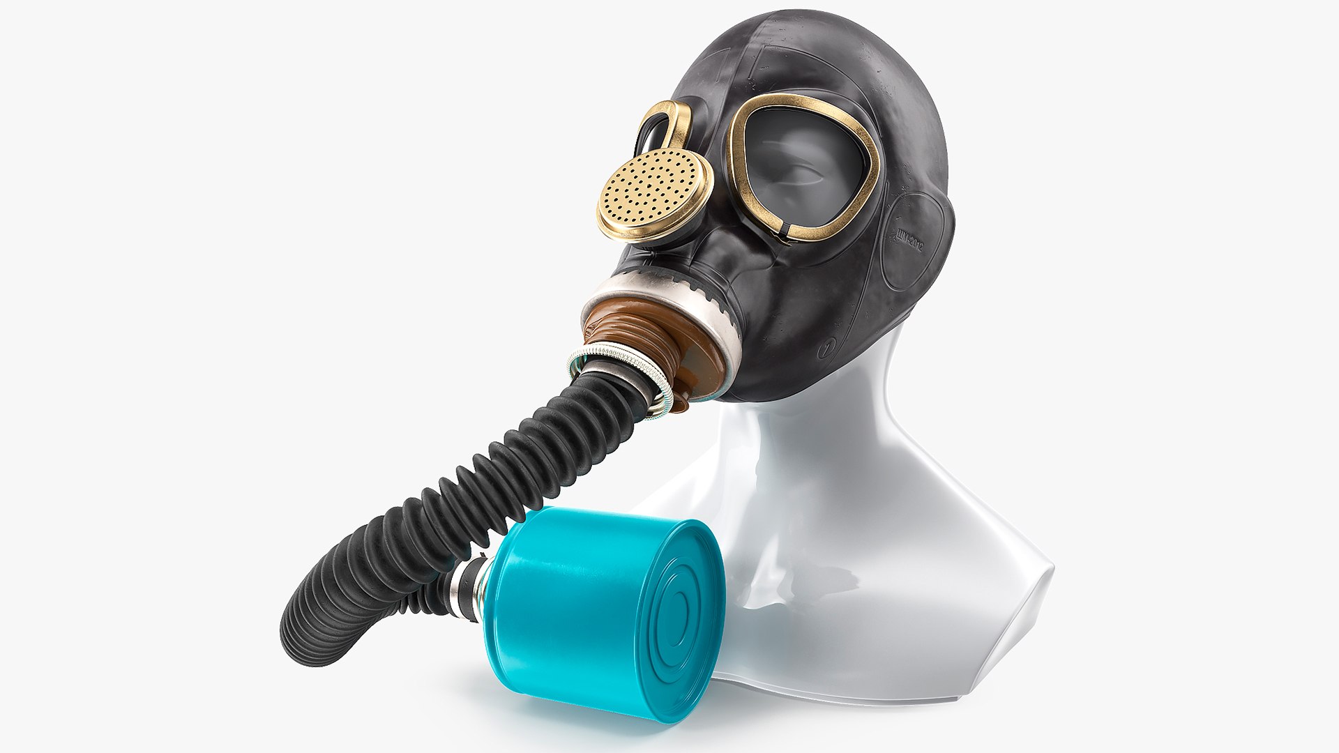 Gas Mask Gp5 Long Model - TurboSquid 1603682