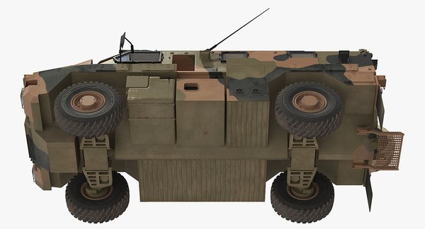 MPV 4x4 Bushmaster Camo Model 3D - TurboSquid 1305577
