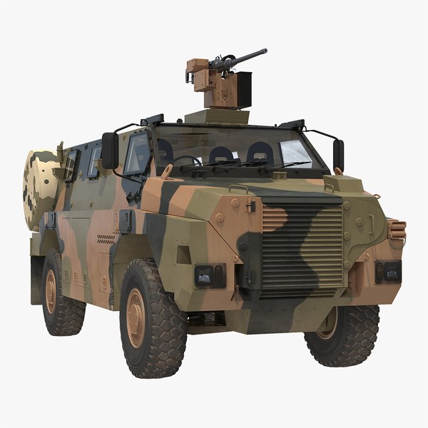 MPV 4x4 Bushmaster Camo Model 3D - TurboSquid 1305577