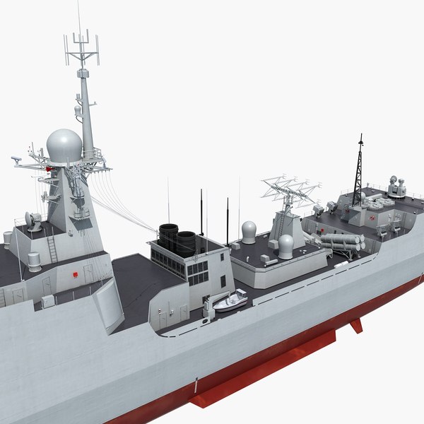 중국 해군 유형 055 052D 052C 구축함 3D 모델 - TurboSquid 1462848