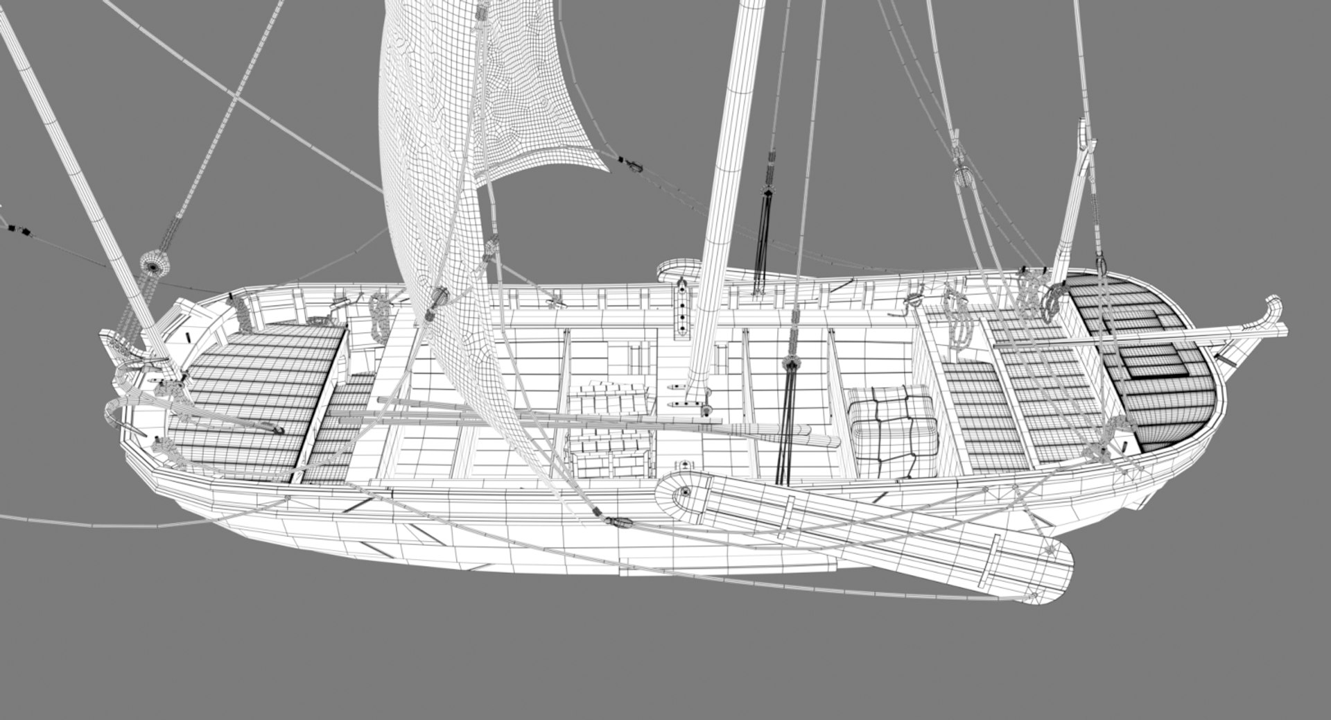Sailing Vessel Sea 3D Model - TurboSquid 1250698