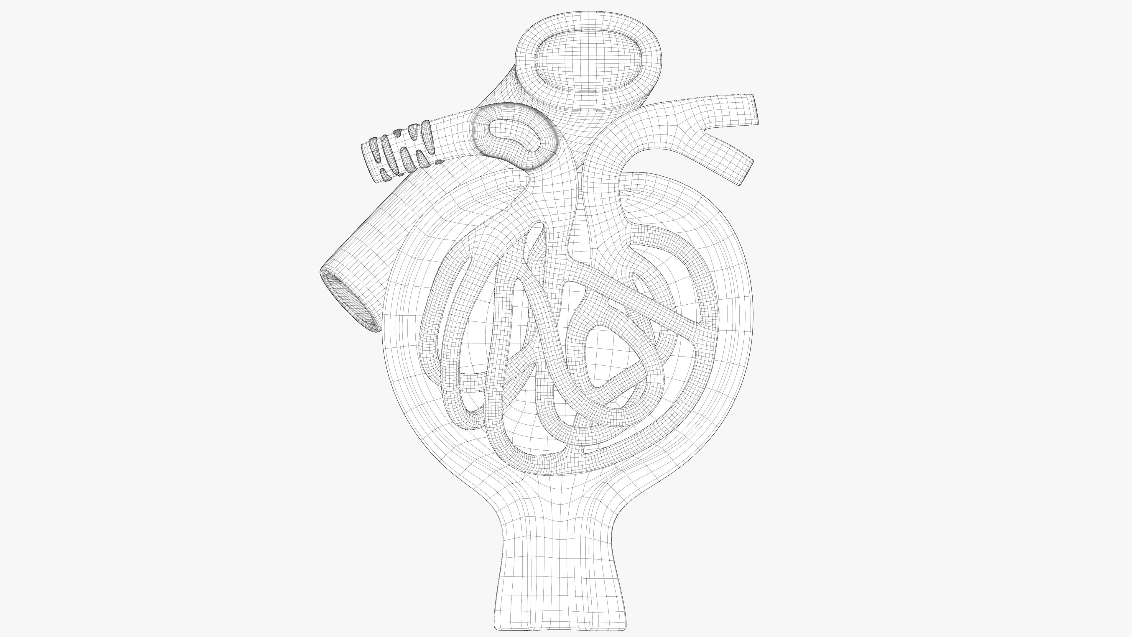 modelo 3d Cápsula de Bowman glomerular de riñón humano profesional ...