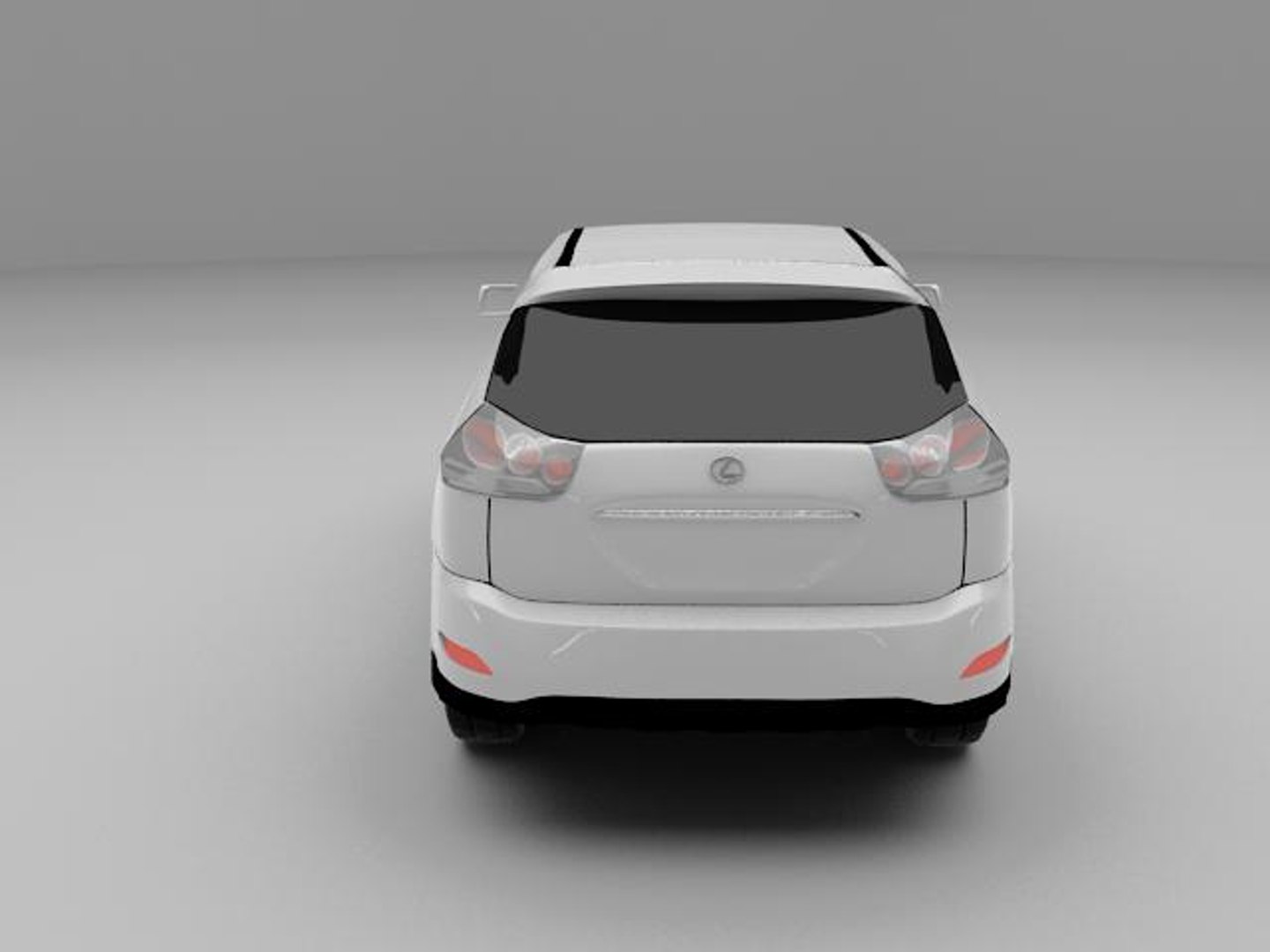 3d Model Lexus Rx 300