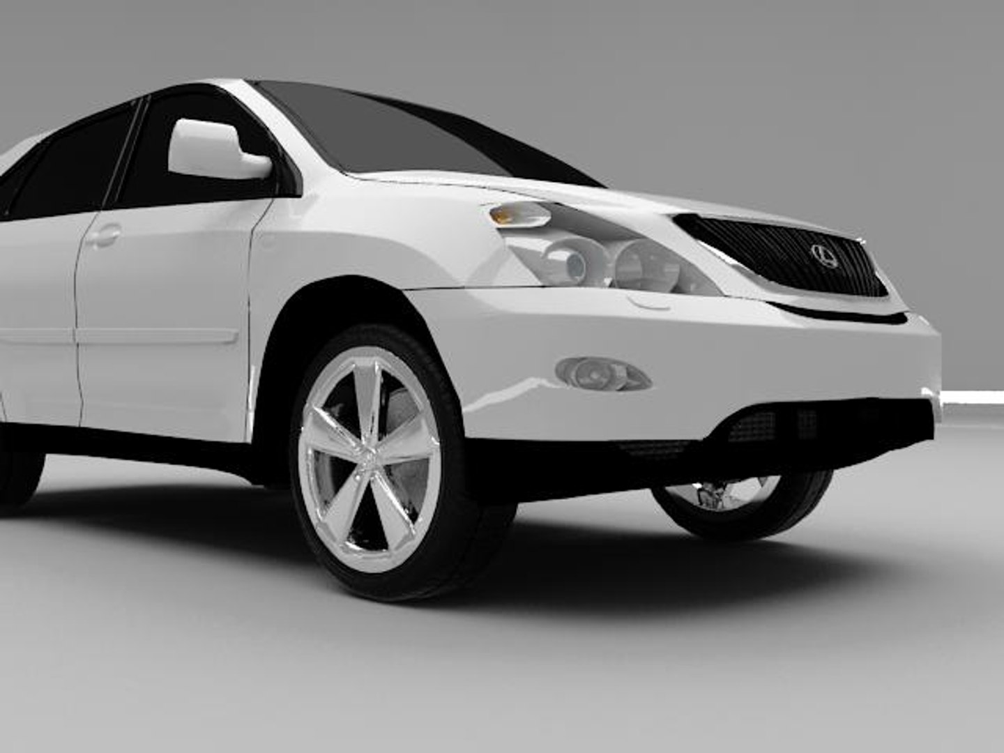 3d Model Lexus Rx 300