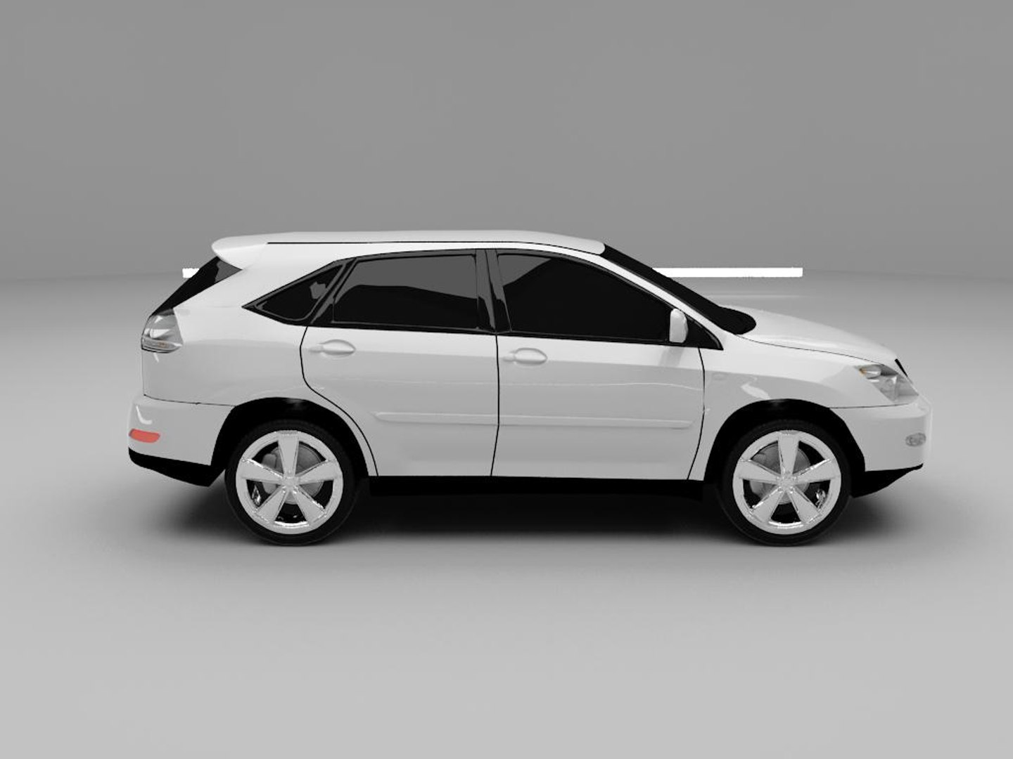 3d Model Lexus Rx 300