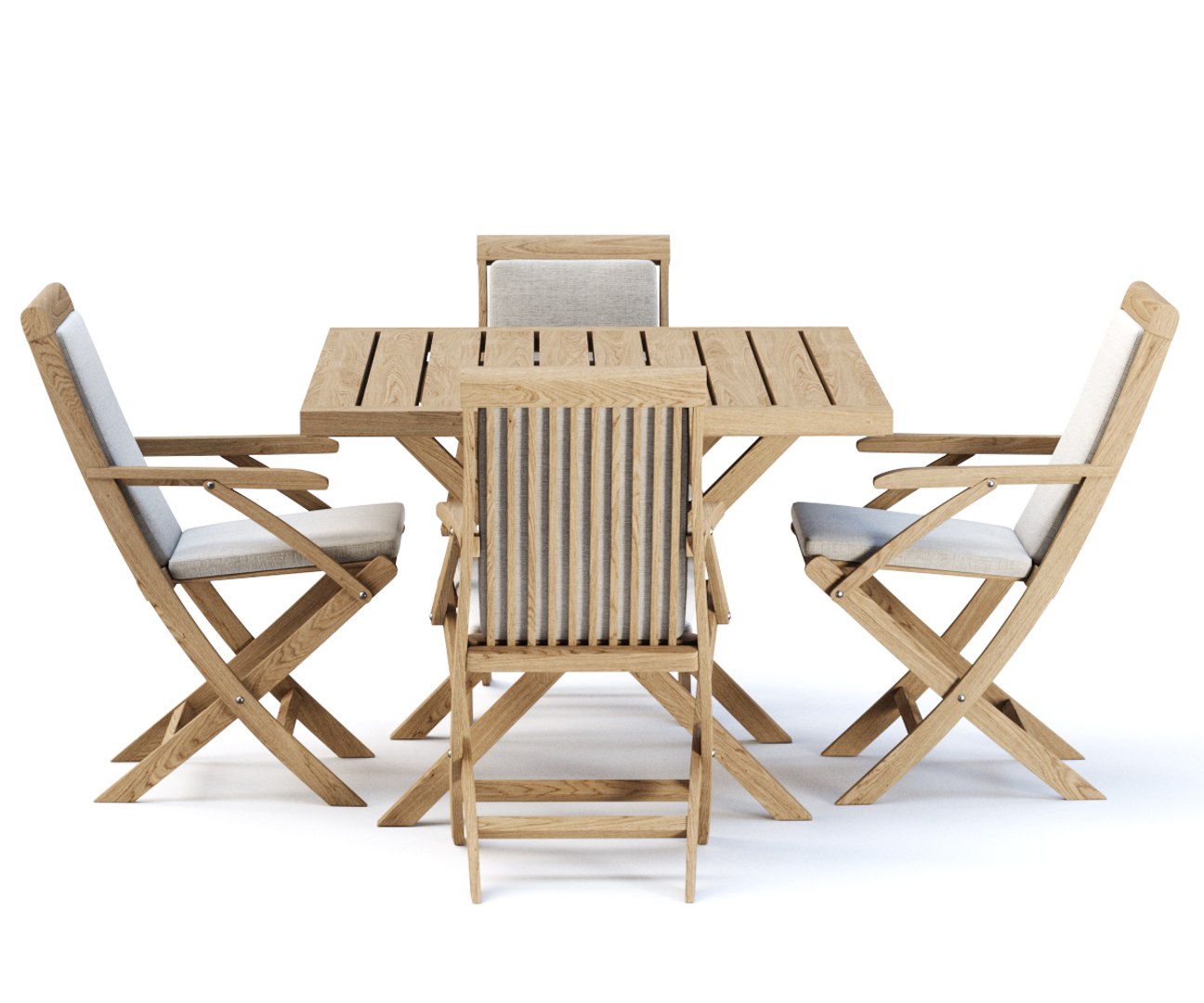 Alesso Outdoor Furniture Set V03 3D Model - TurboSquid 1890953
