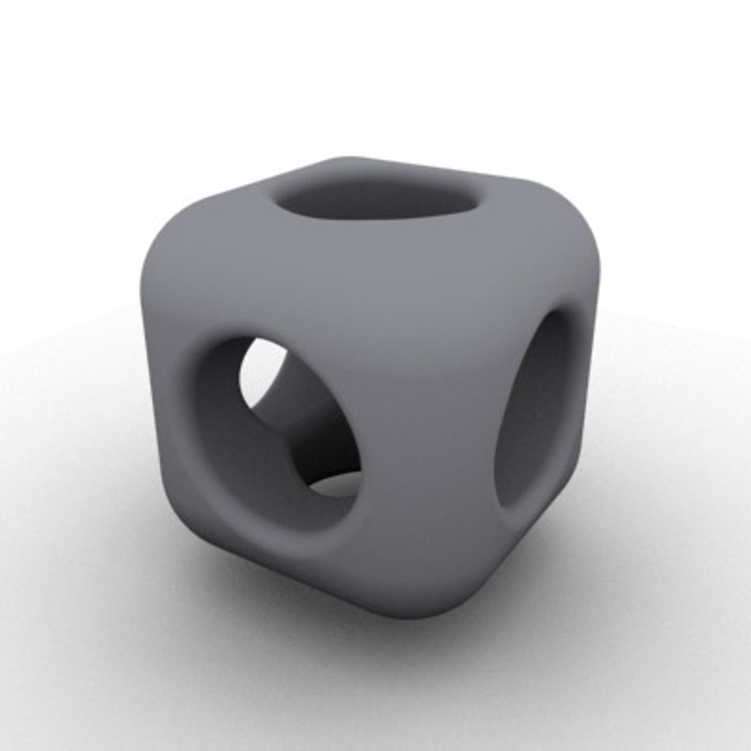 Free Cube 3d Model