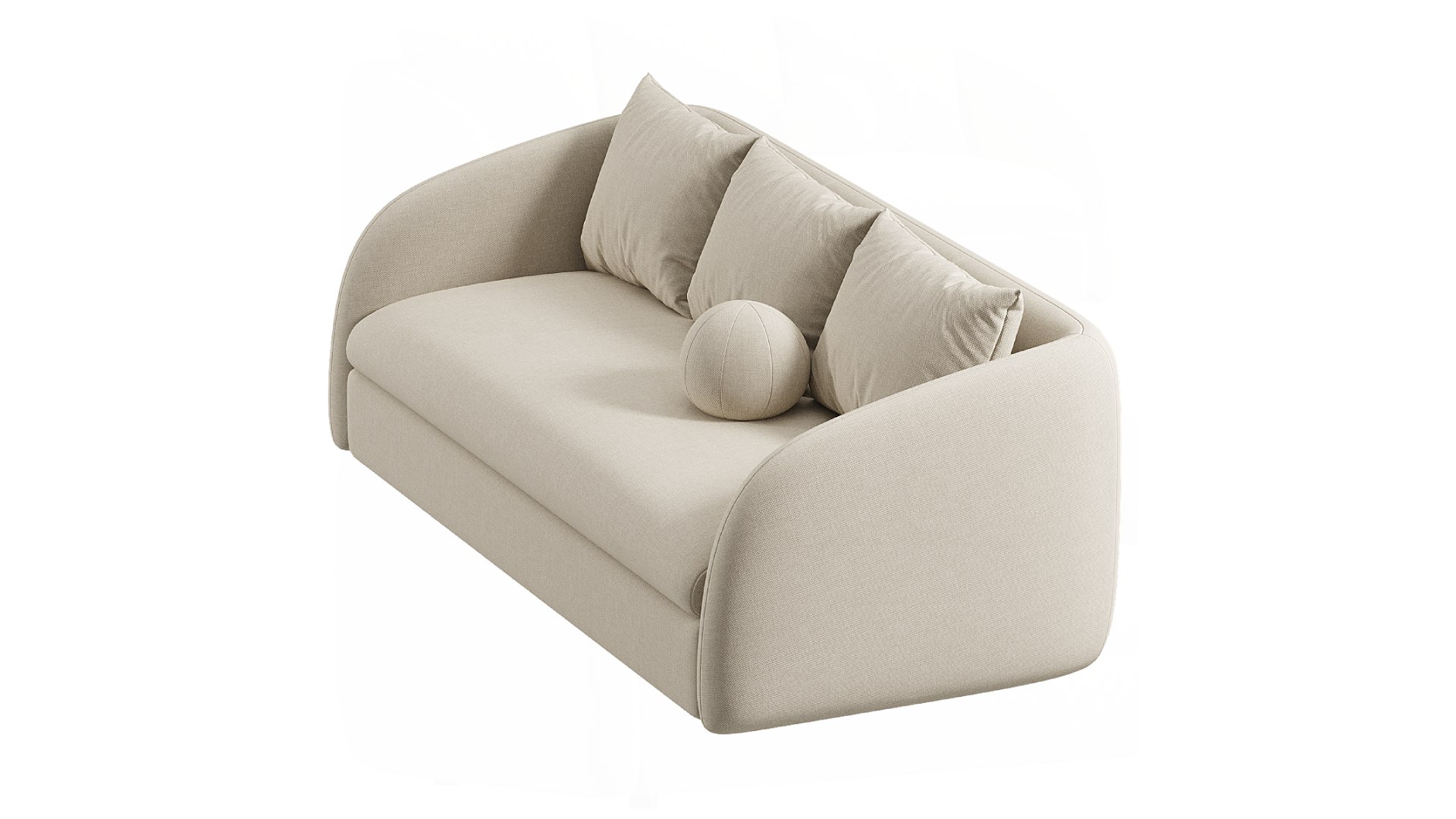 3D Audrey Sofa - TurboSquid 2196795