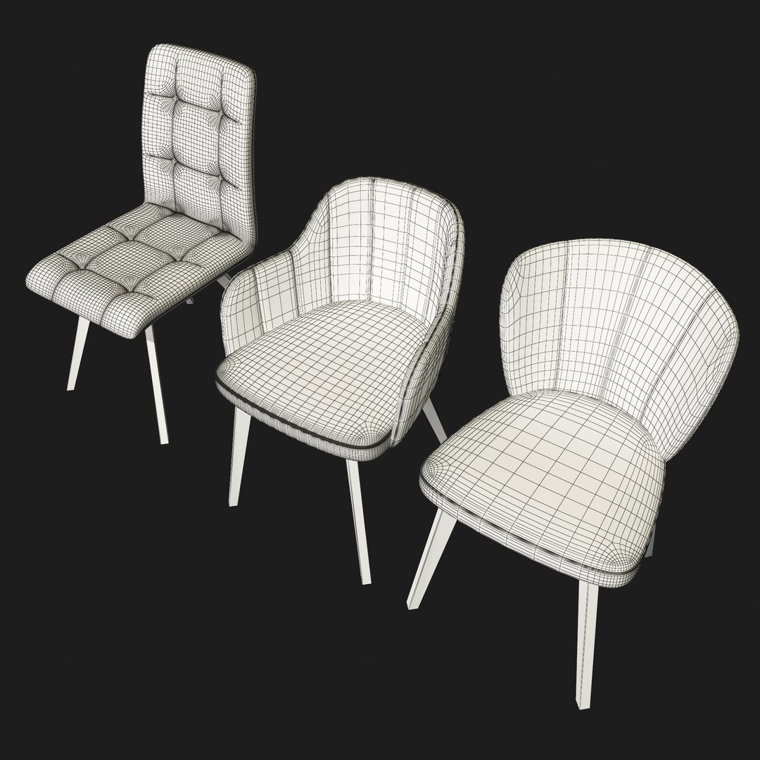 Chairs 3D Model - TurboSquid 1970155