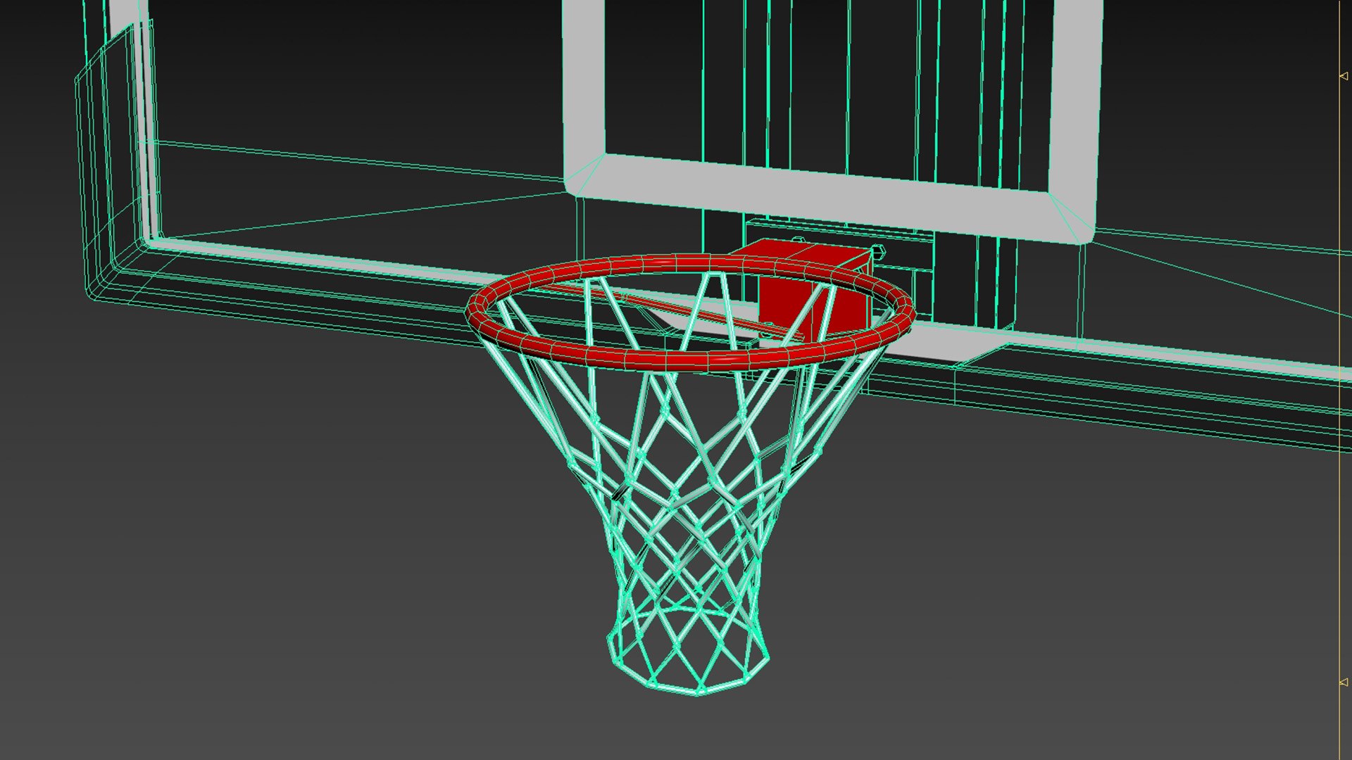 Realistic basketball hoop 3D model - TurboSquid 1439783