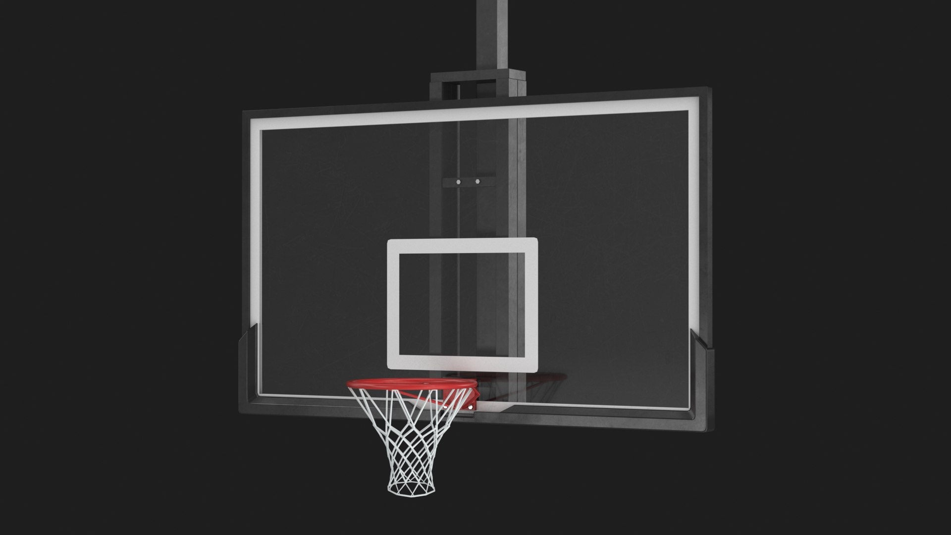 Realistic Basketball Hoop 3D Model - TurboSquid 1439783