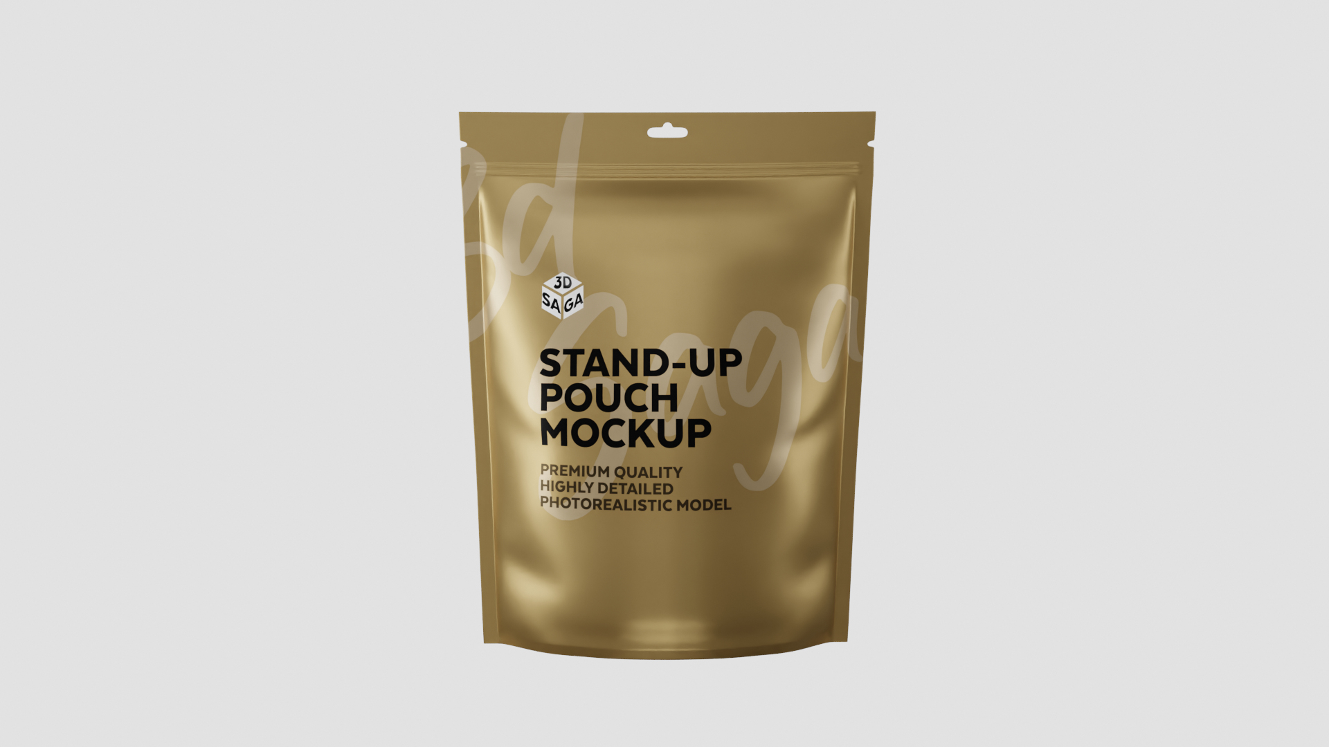 Standup Pouch 3 3D Model - TurboSquid 2334699