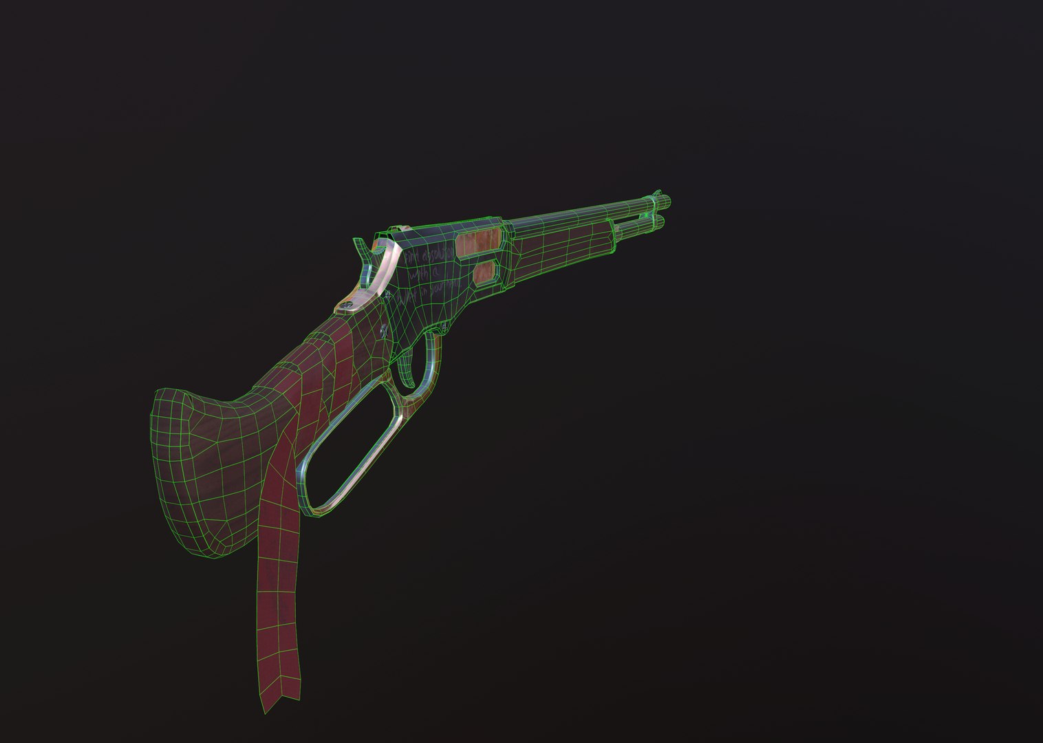 Stylized Rifle 3D Model - TurboSquid 1850505