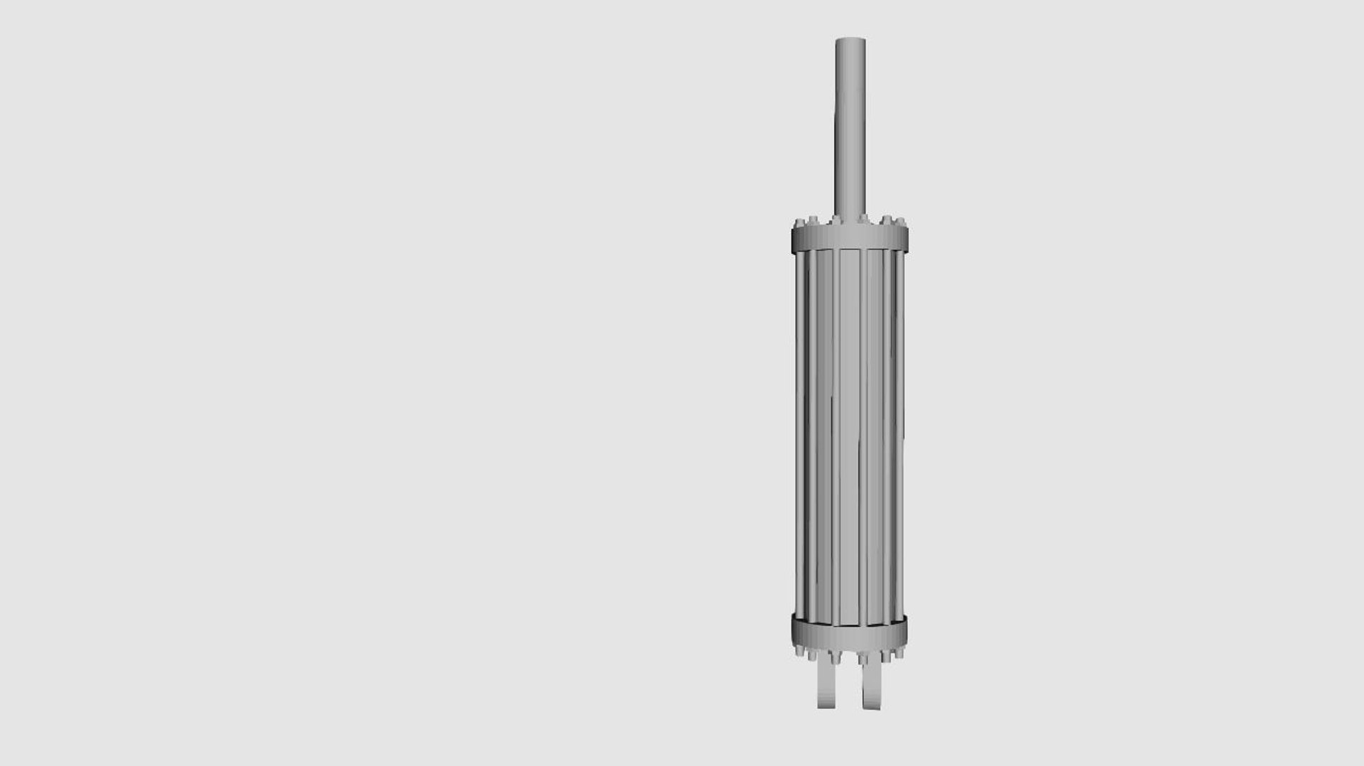 Hydraulic Cylinder Obj
