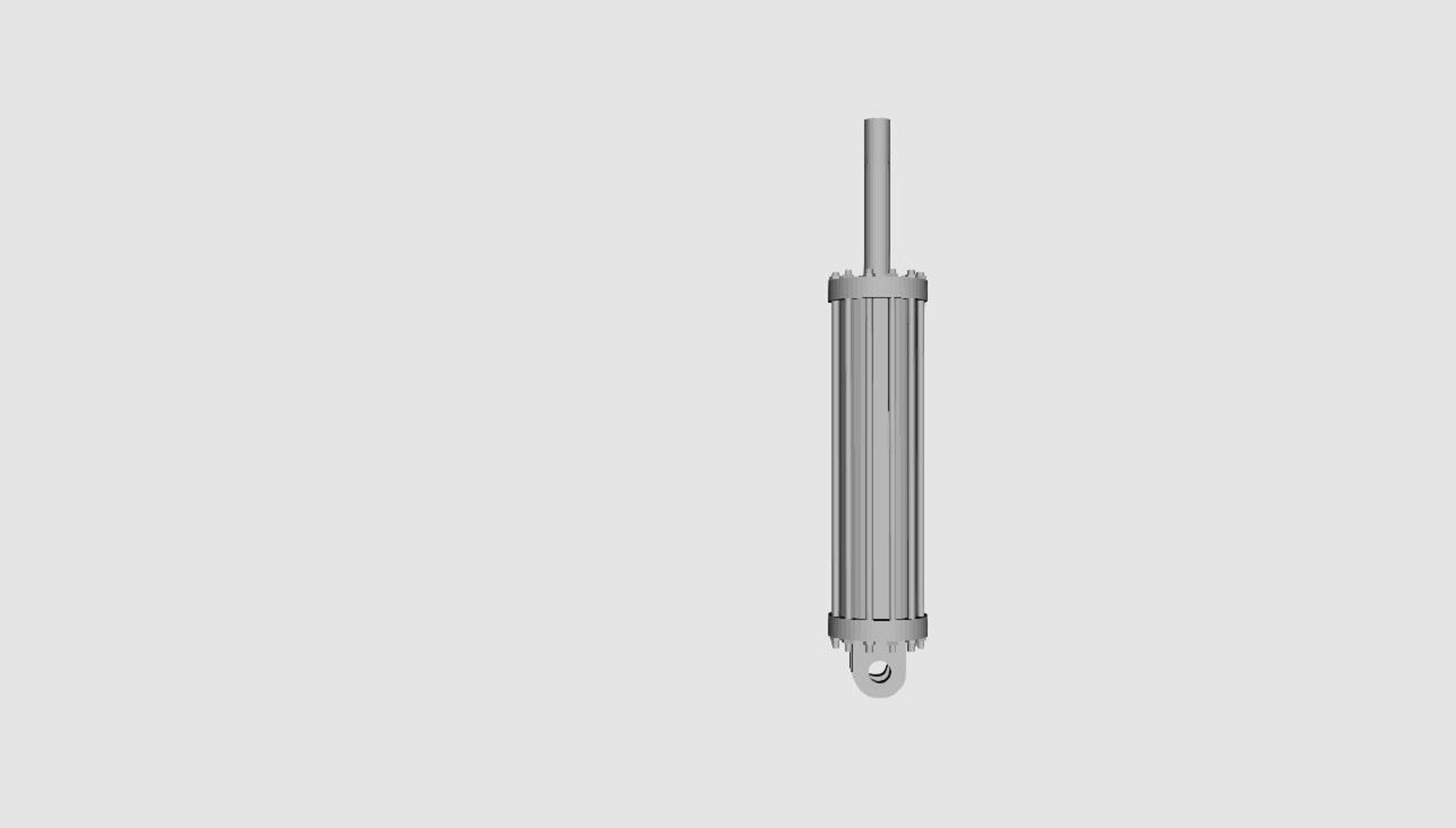 Hydraulic Cylinder Obj