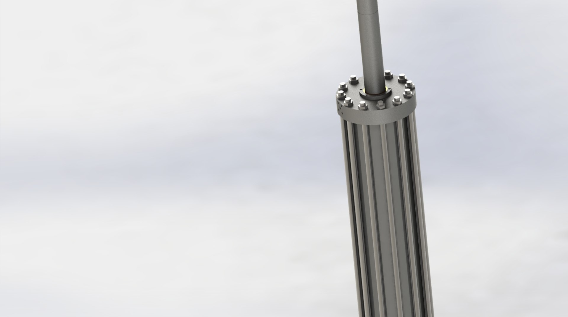 Hydraulic Cylinder Obj