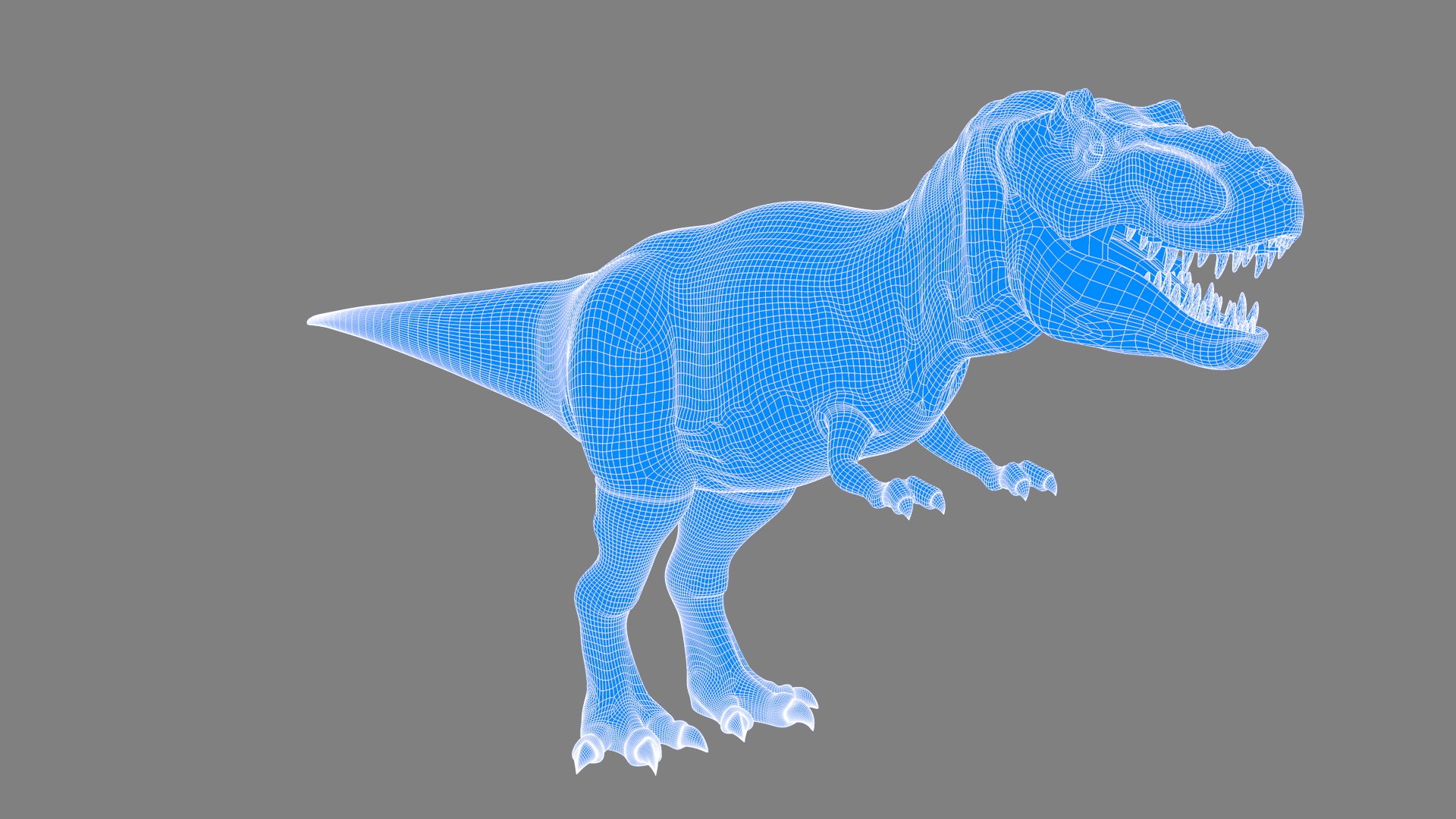 Rexy Jurassic Park Model Rigged FBX 3D Model - TurboSquid 1894826