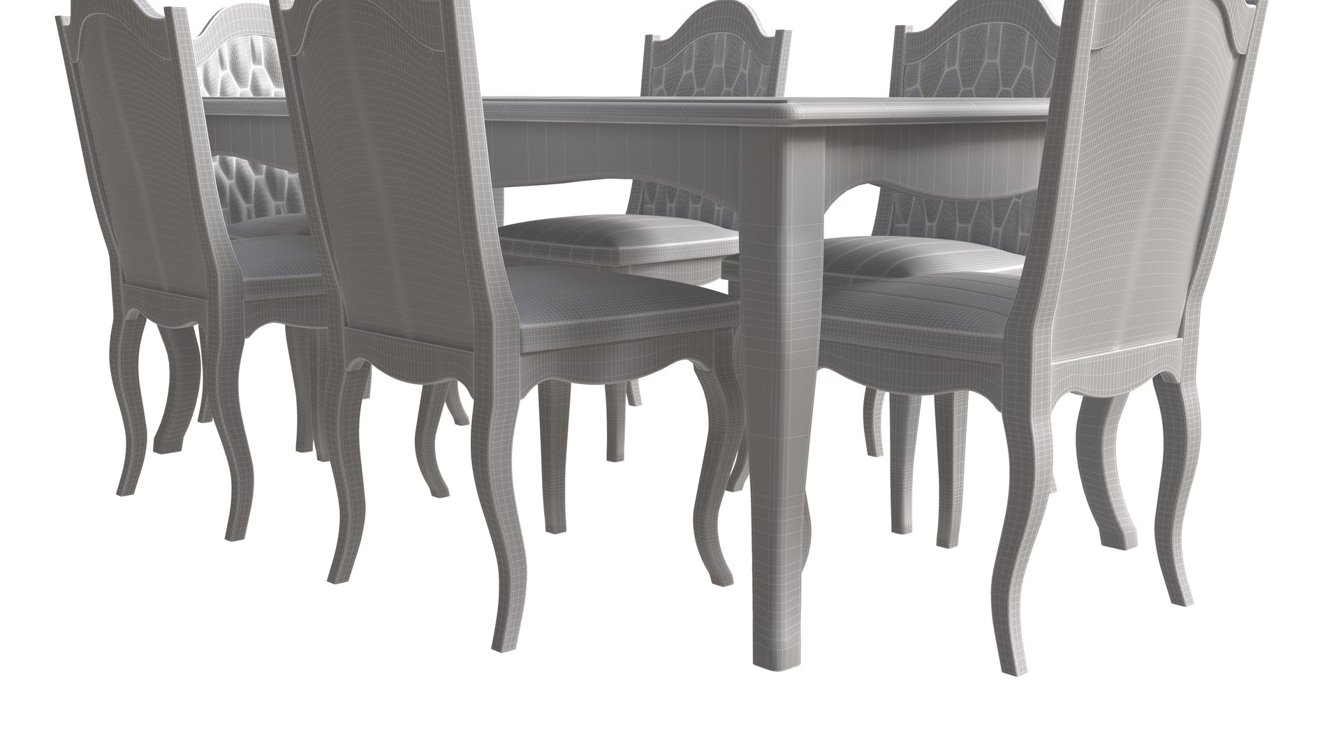3D Dining Room Set - TurboSquid 2338290