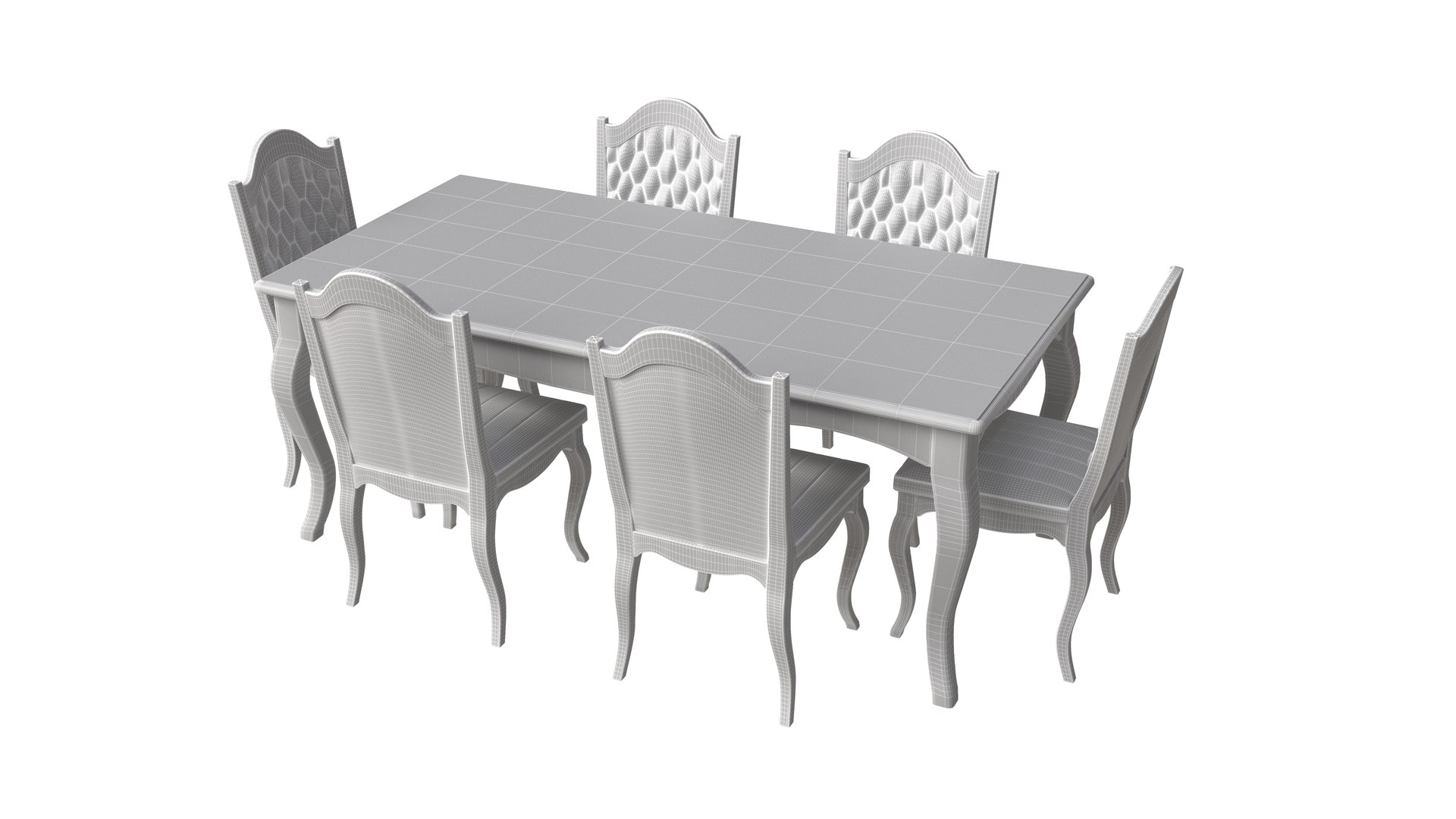 3D Dining Room Set - TurboSquid 2338290