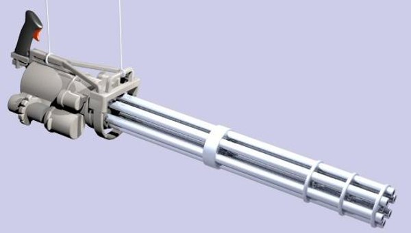 Free 3D Minigun Models | TurboSquid