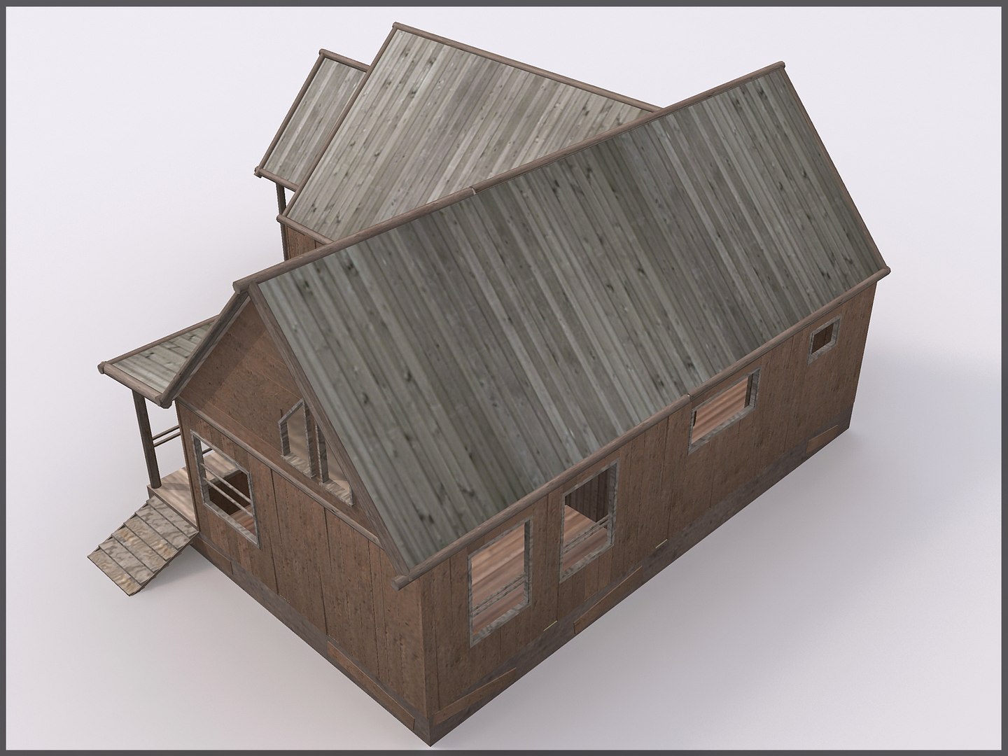 Cottage Interiors 3d Model