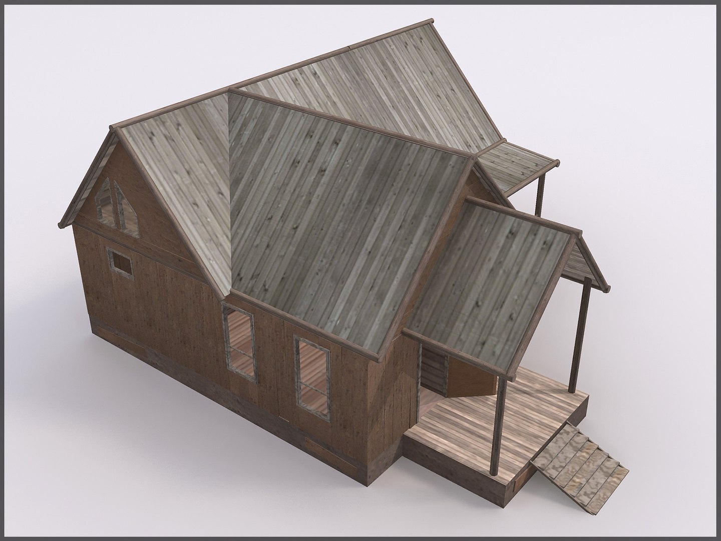 Cottage Interiors 3d Model