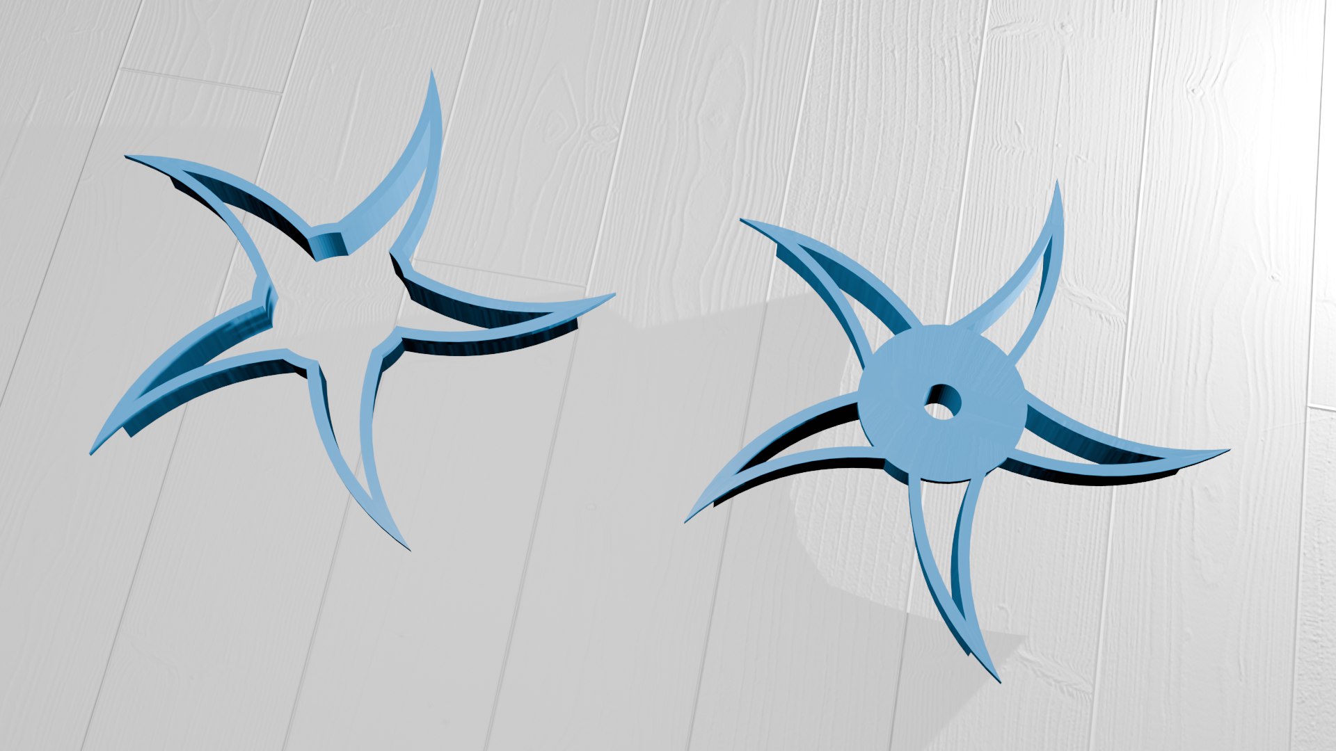 Shuriken Cookie Cutter 3D - TurboSquid 2202704