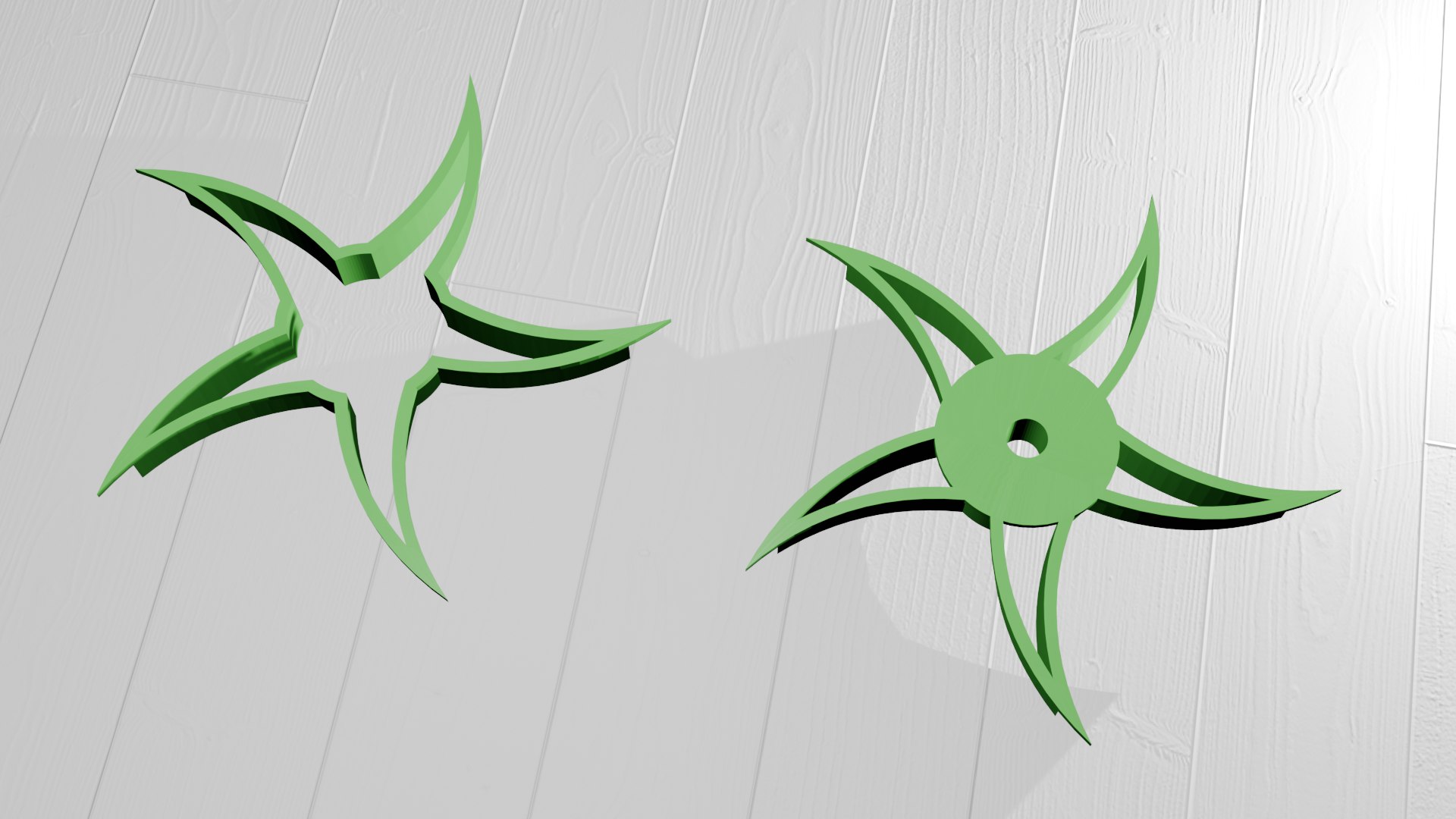 Shuriken Cookie Cutter 3D - TurboSquid 2202704