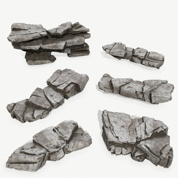 modelo 3d cliff rocks - TurboSquid 2077468