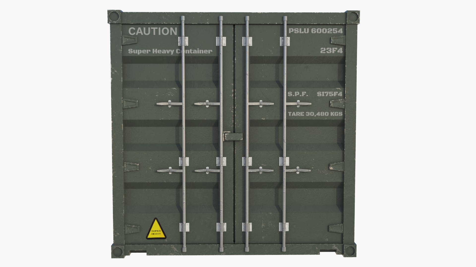 3D Cargo Container 01 Var 1 Model - TurboSquid 2188129